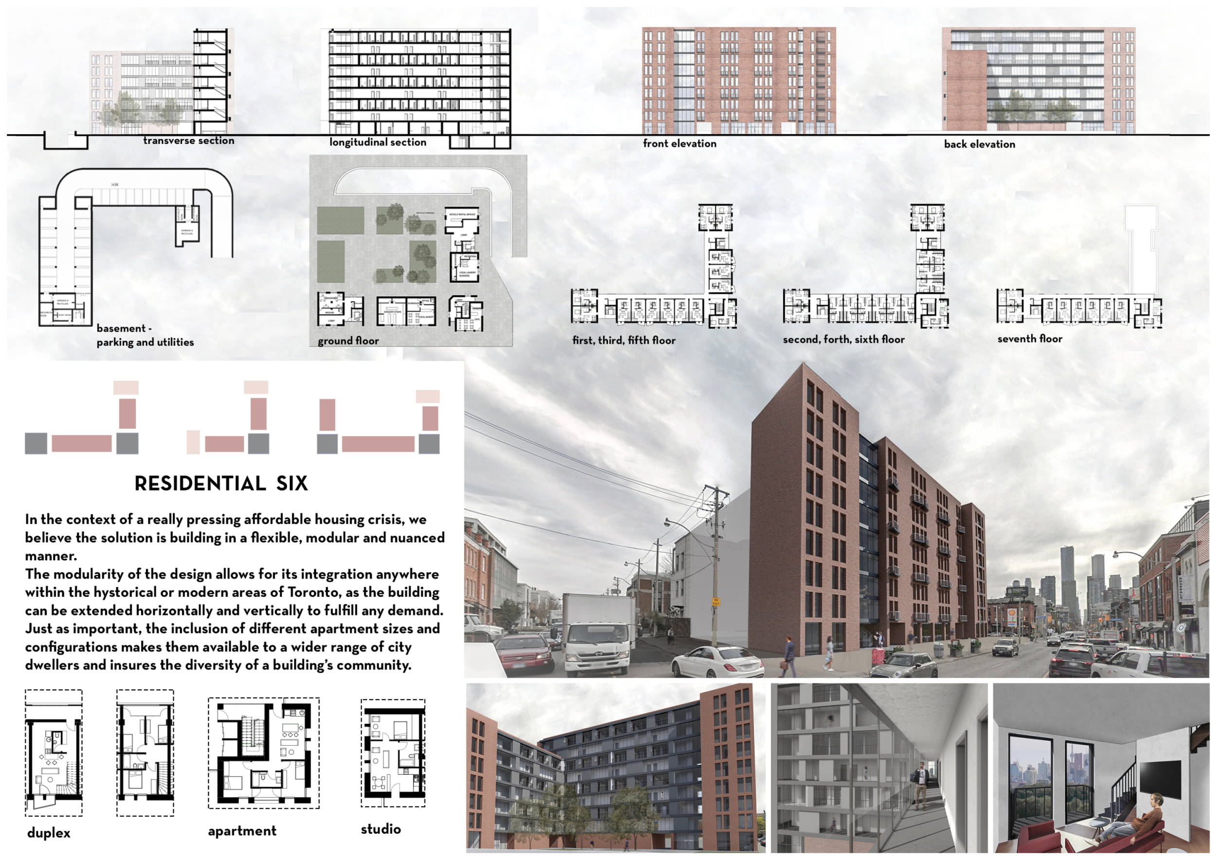 Architecture project // Modular Living Solutions for Diverse Urban ...