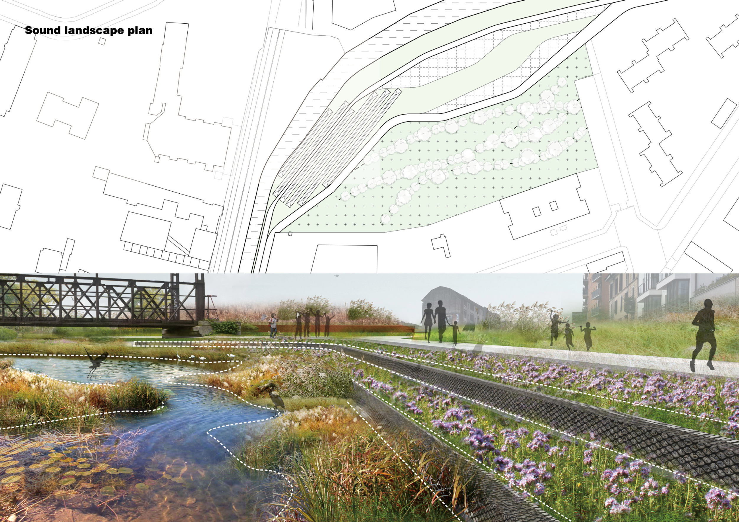 Architecture project // Auditory Landscape with Apple Trees in Milan's ...