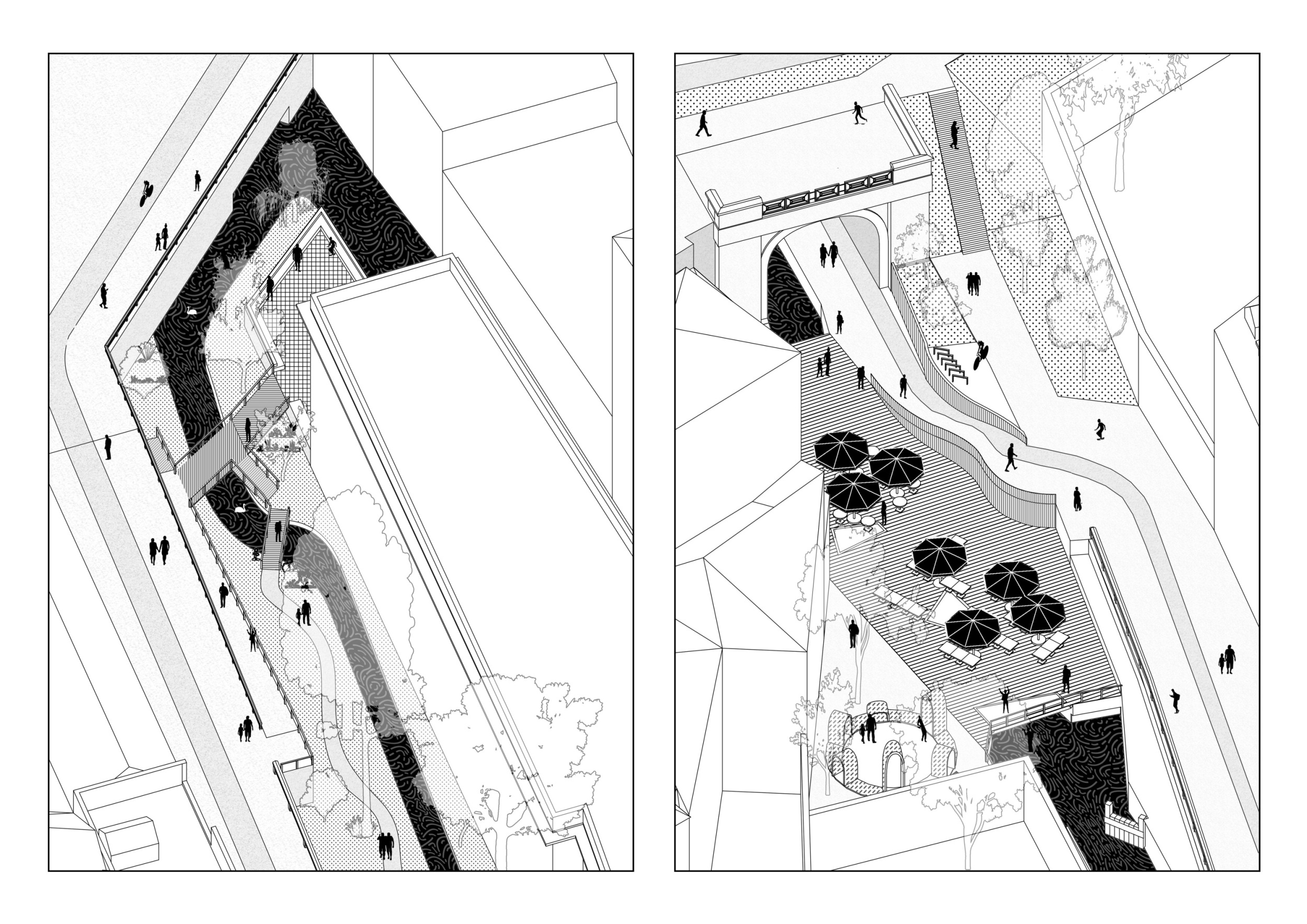 Architecture project // Soundscape Integration with Steel and Greenery ...