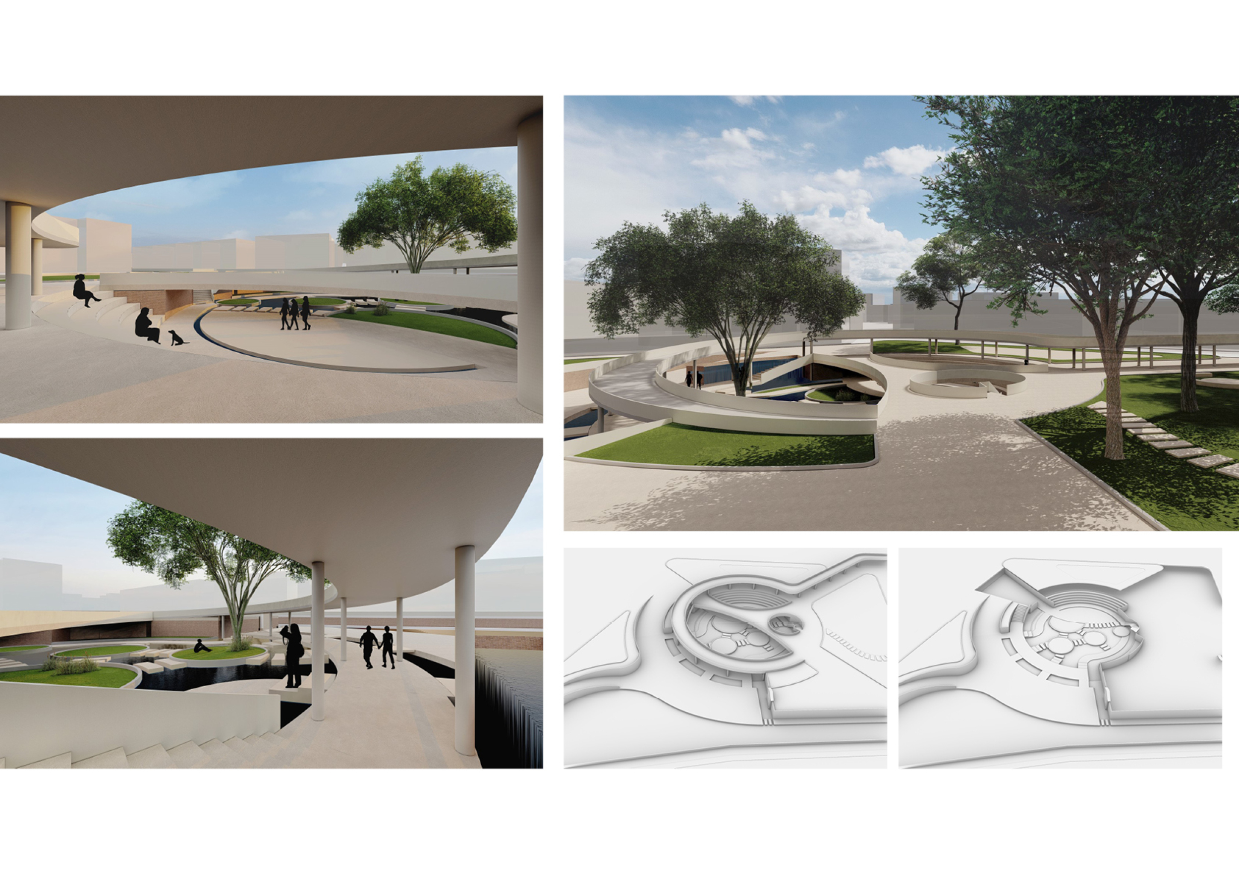 Architecture project // Floating Greenery and Water Features Enhancing ...