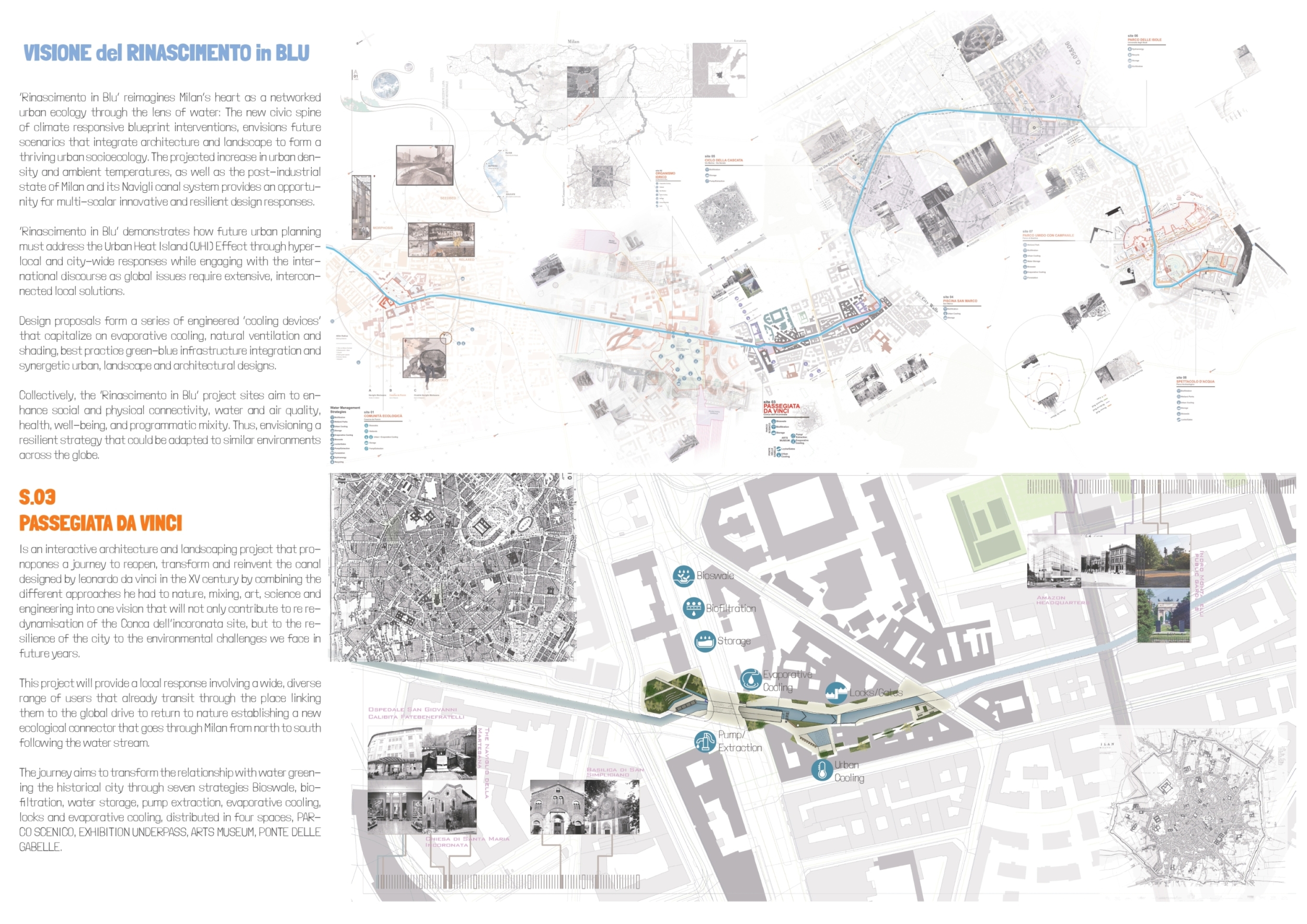 Architecture project // Reimagining Urban Canals with Cooling Elements ...