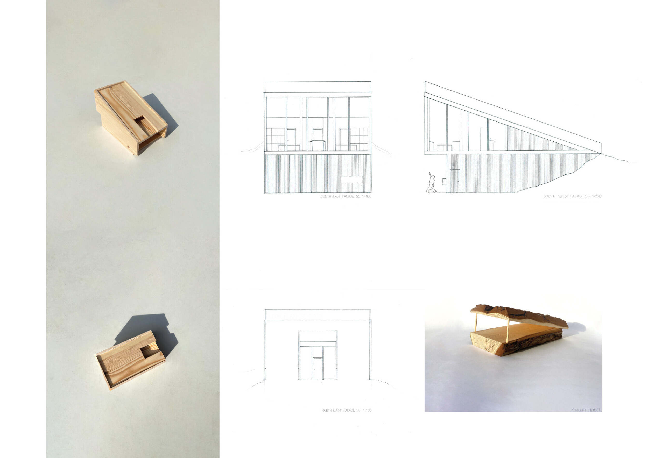 Architecture project // Charred Wooden Shingles and Cross-Laminated ...