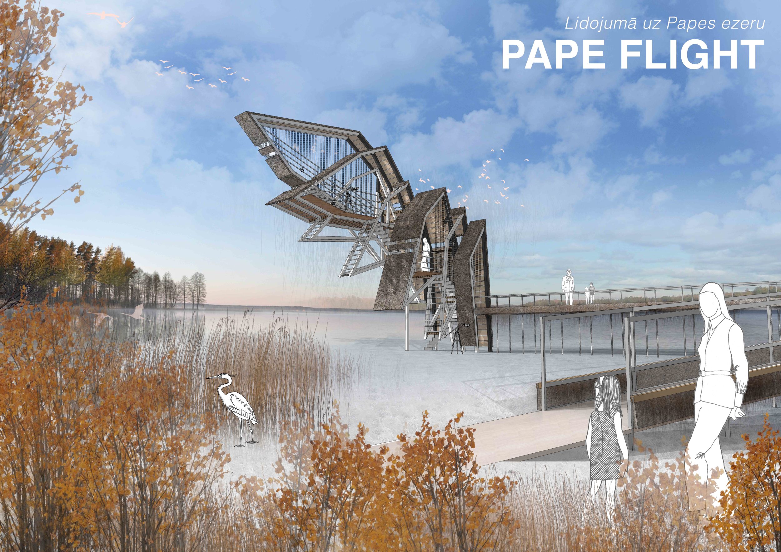 Architecture project // Cross-Laminated Timber Platforms Nested Within ...