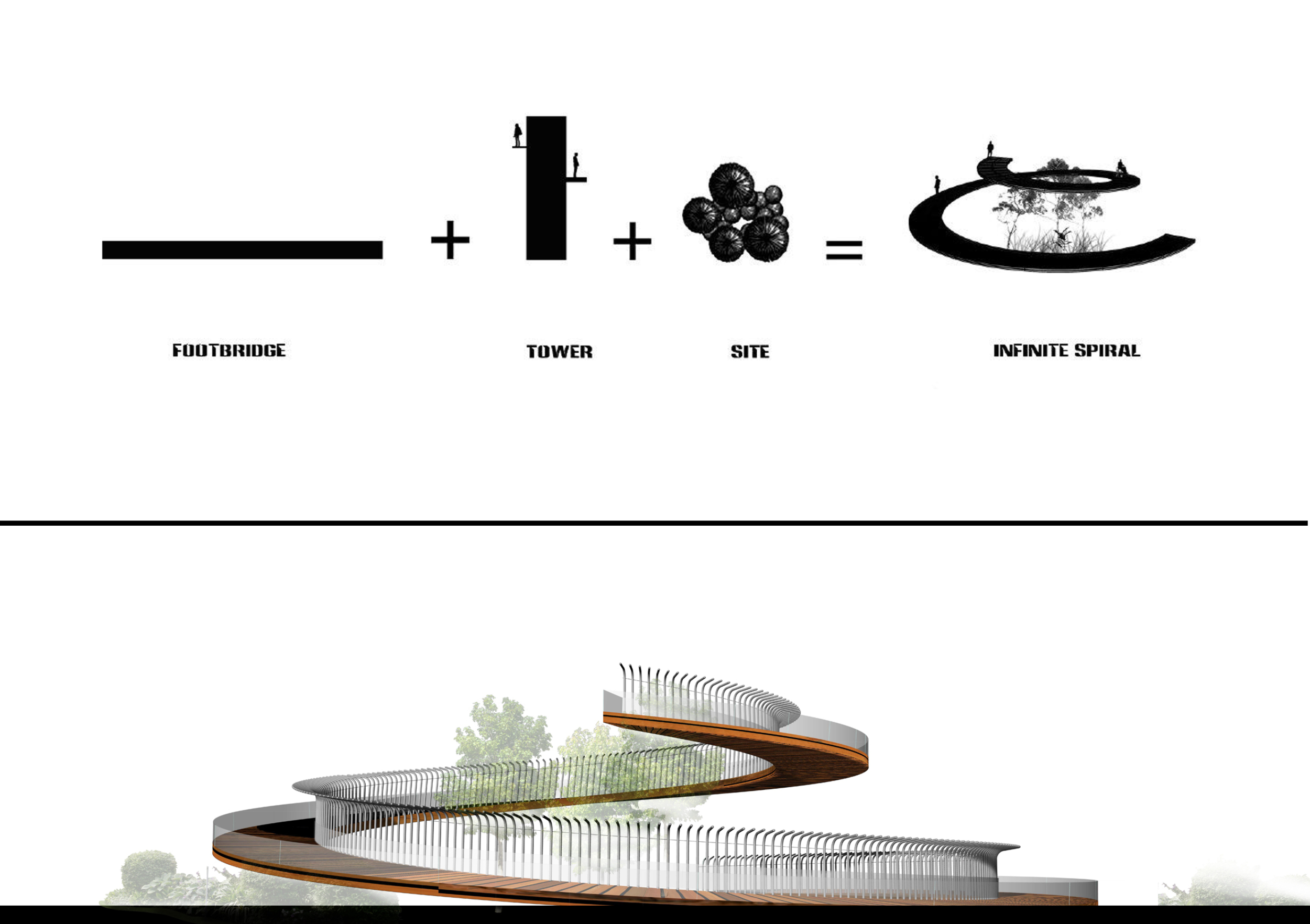 Architecture project // Elevated Observation Platform Crafted from ...