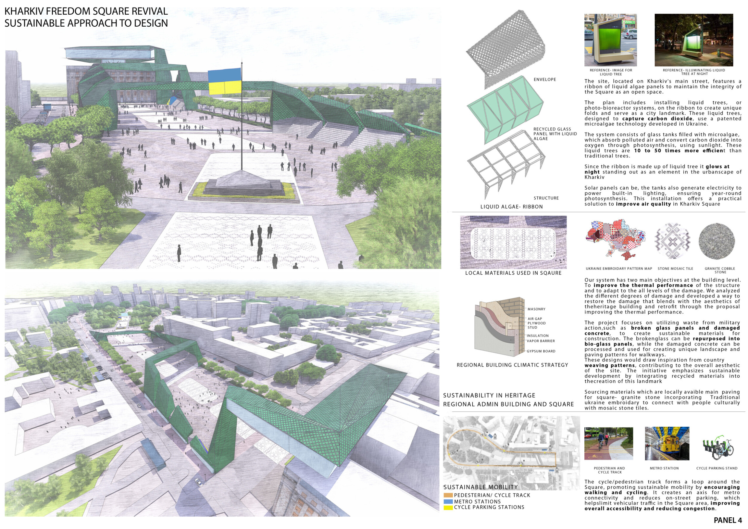 Architecture project // Bioreactor Integration and Community Courtyards ...