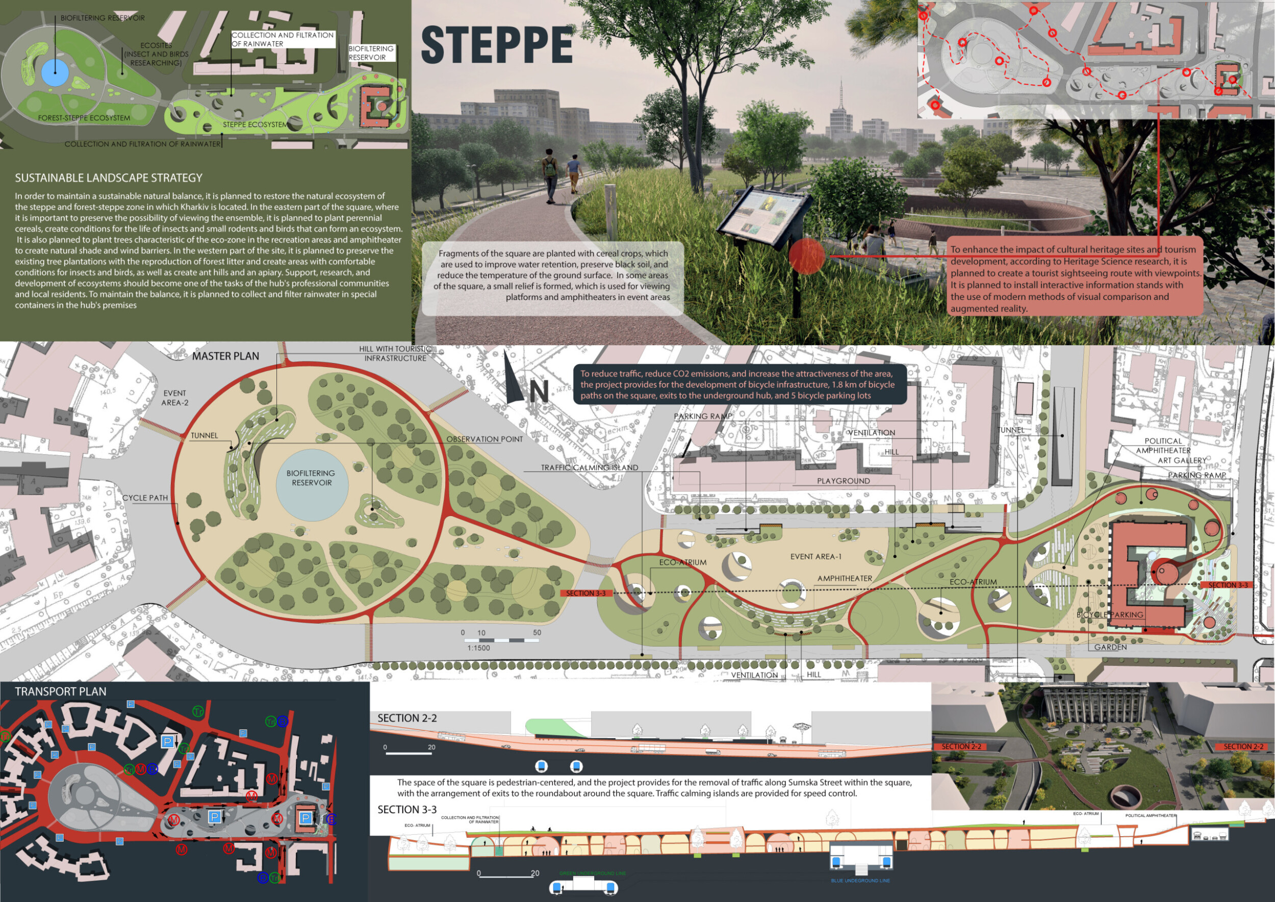 Architecture project // Recycled Brick and Monolithic Concrete ...