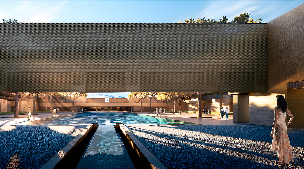Morocco Oasis Retreat competition Honorable mention winner - Paul Bo Peng