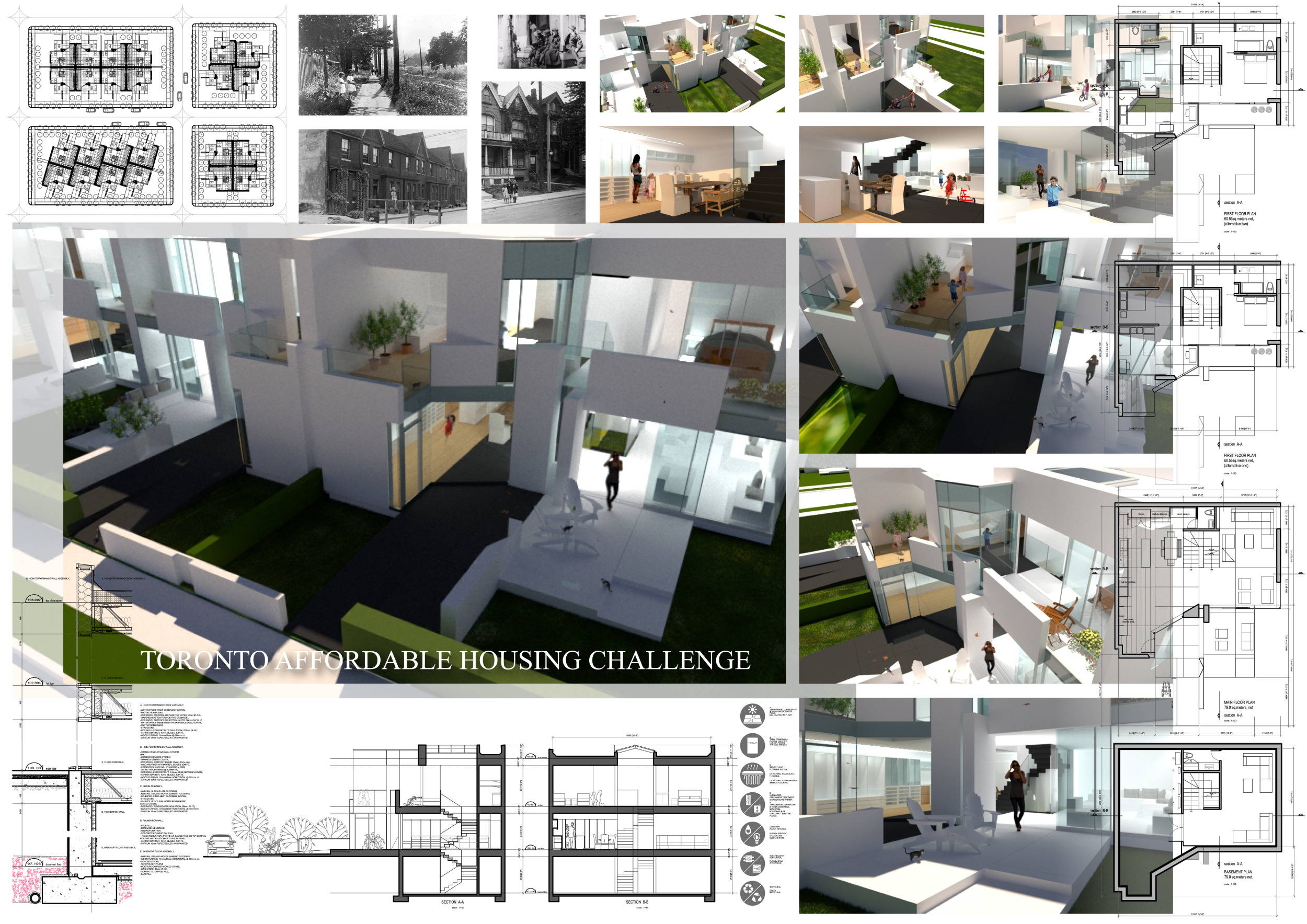 Architecture project // Tapered Stem Design with Bamboo and Plywood for ...