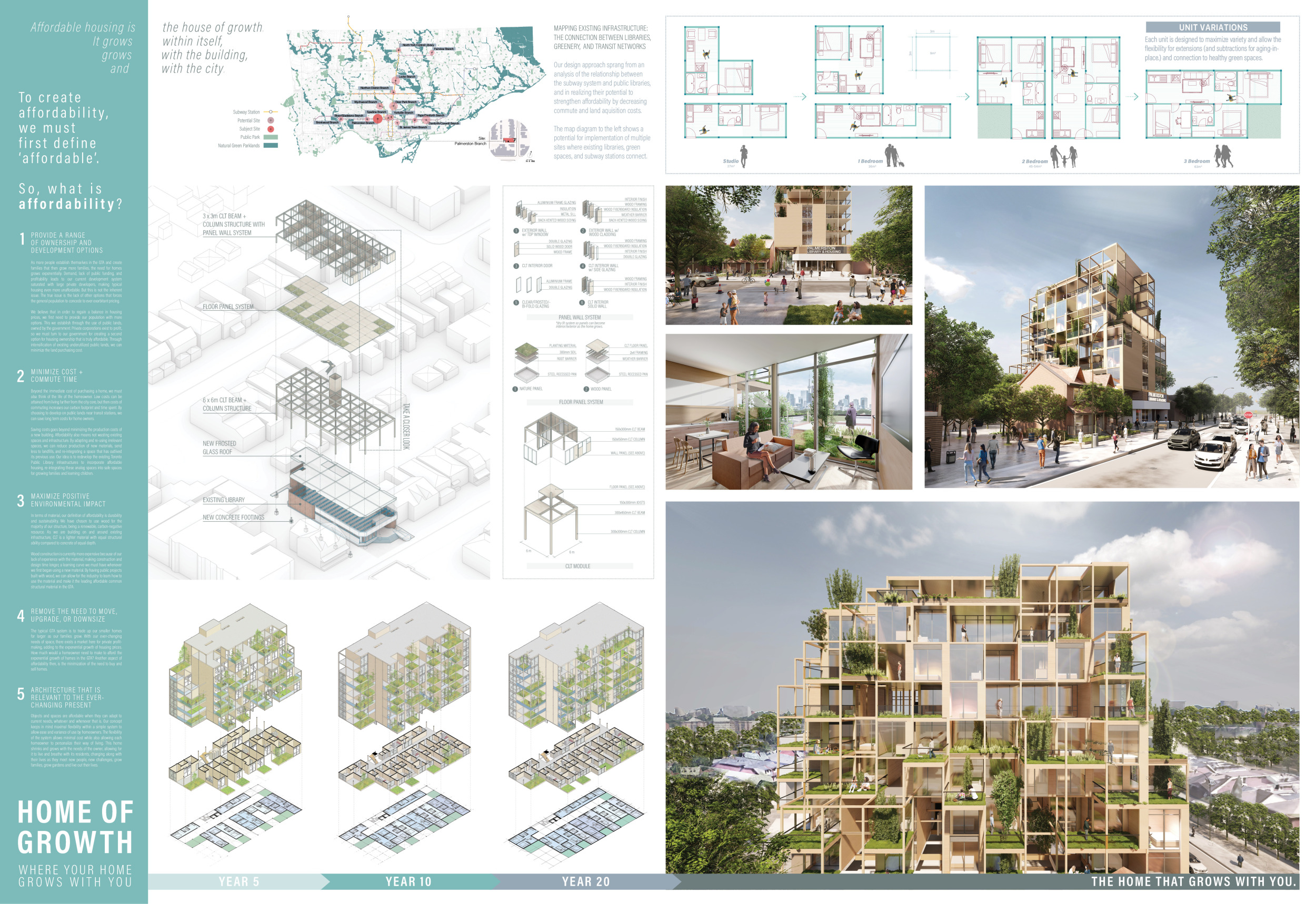 Architecture project // Modular Living in Cross-Laminated Timber Near ...
