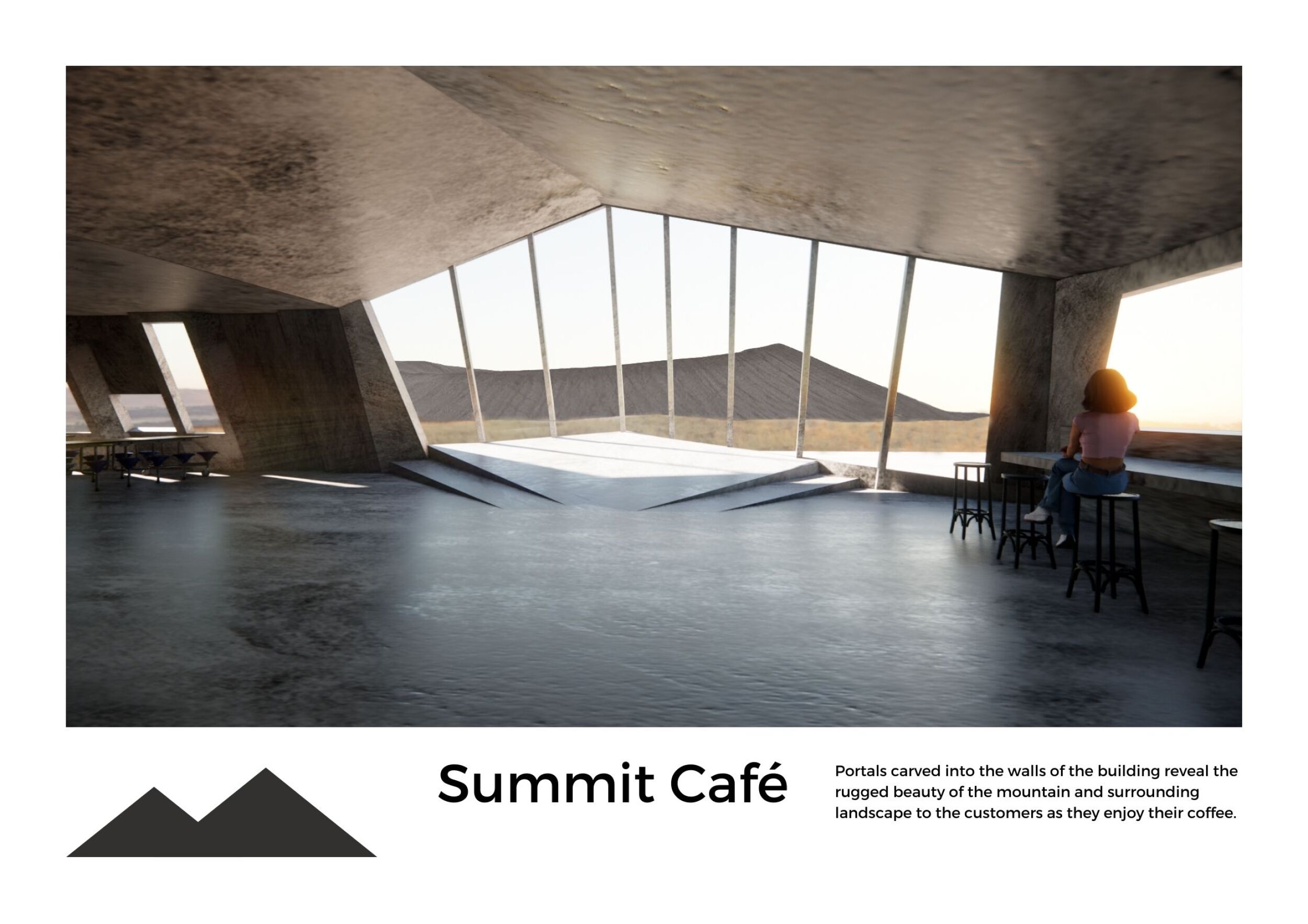 Architecture project // Upward Angles and Concrete Portals Enhancing ...