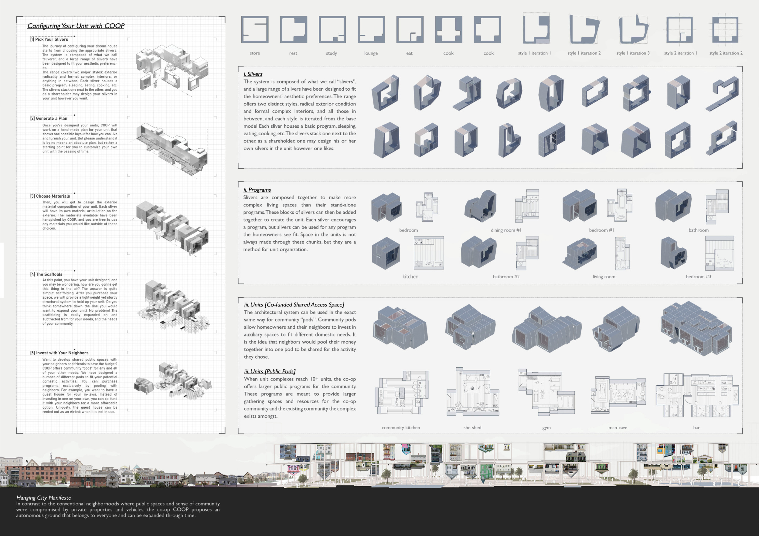 Architecture project // Community Pods Supported by Structural ...