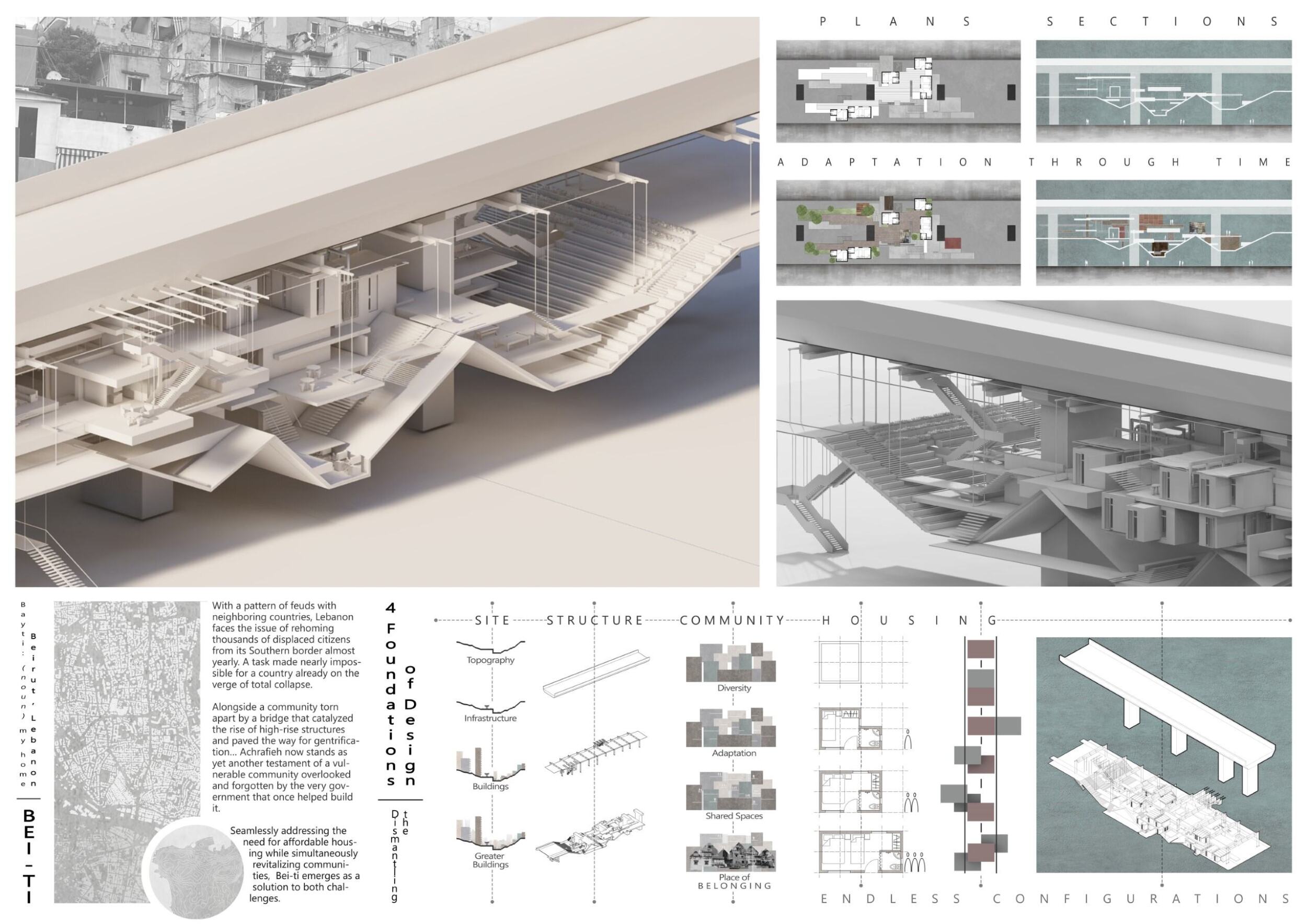 Architecture project // Elevated Cantilevered Spaces Featuring ...