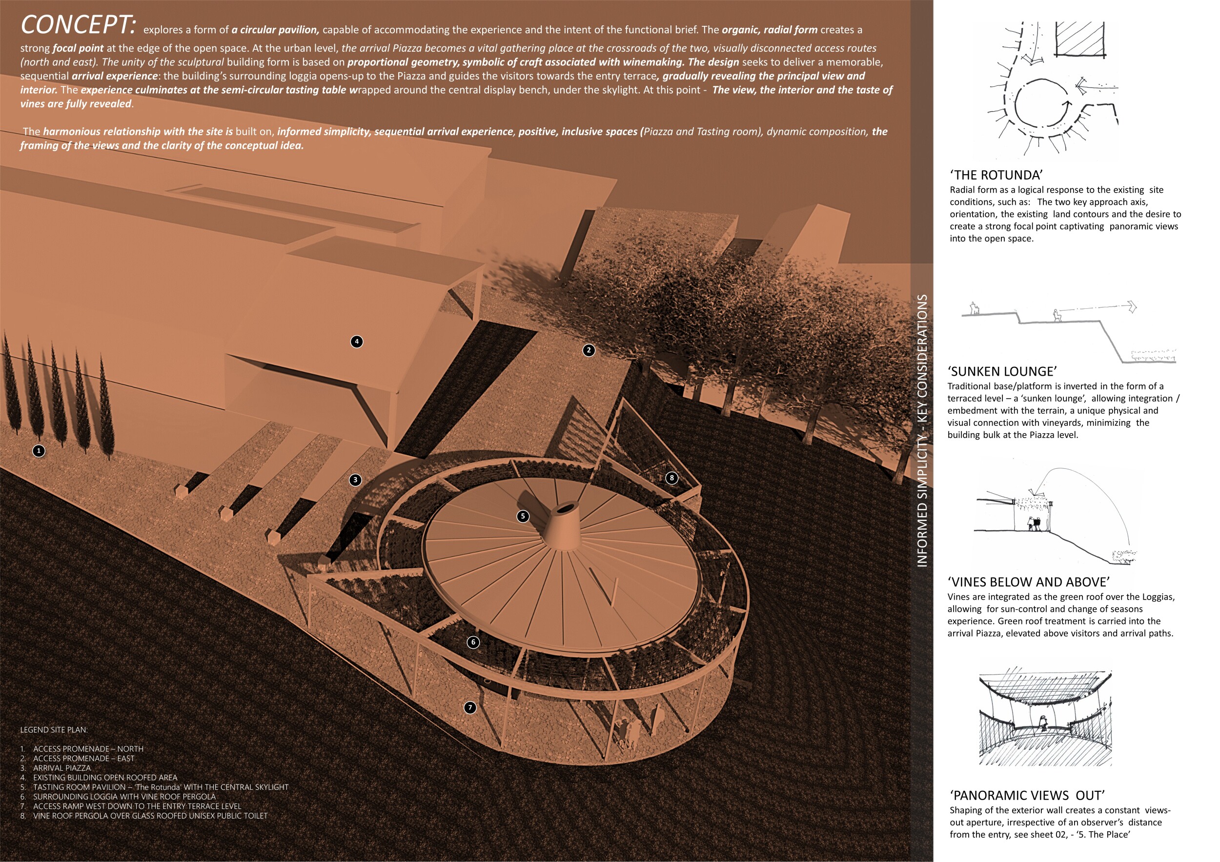 Architecture project // Corten Steel Pavilion Embracing Natural Views ...