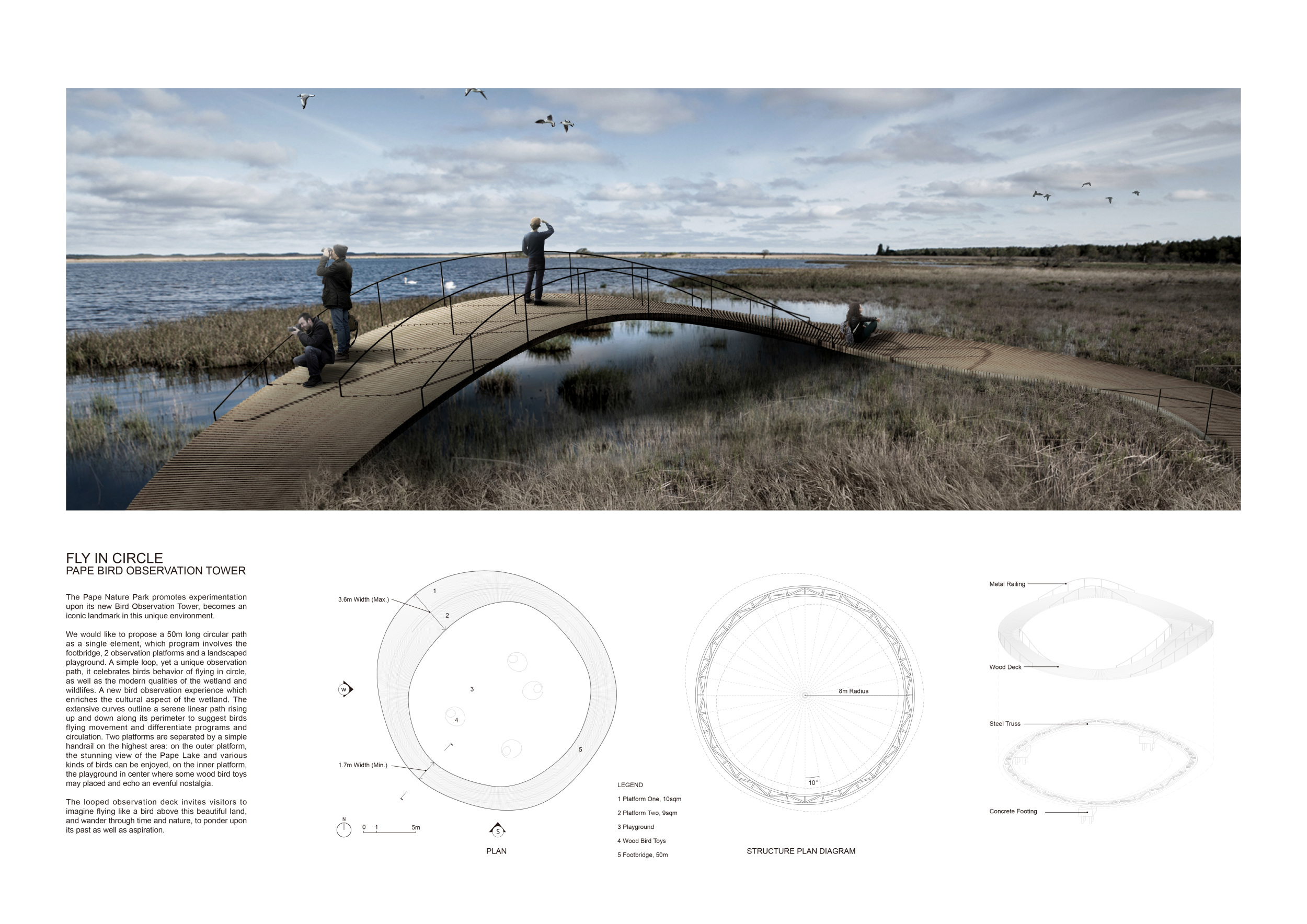 Architecture project // Circular Structure Built with Sustainable Wood ...
