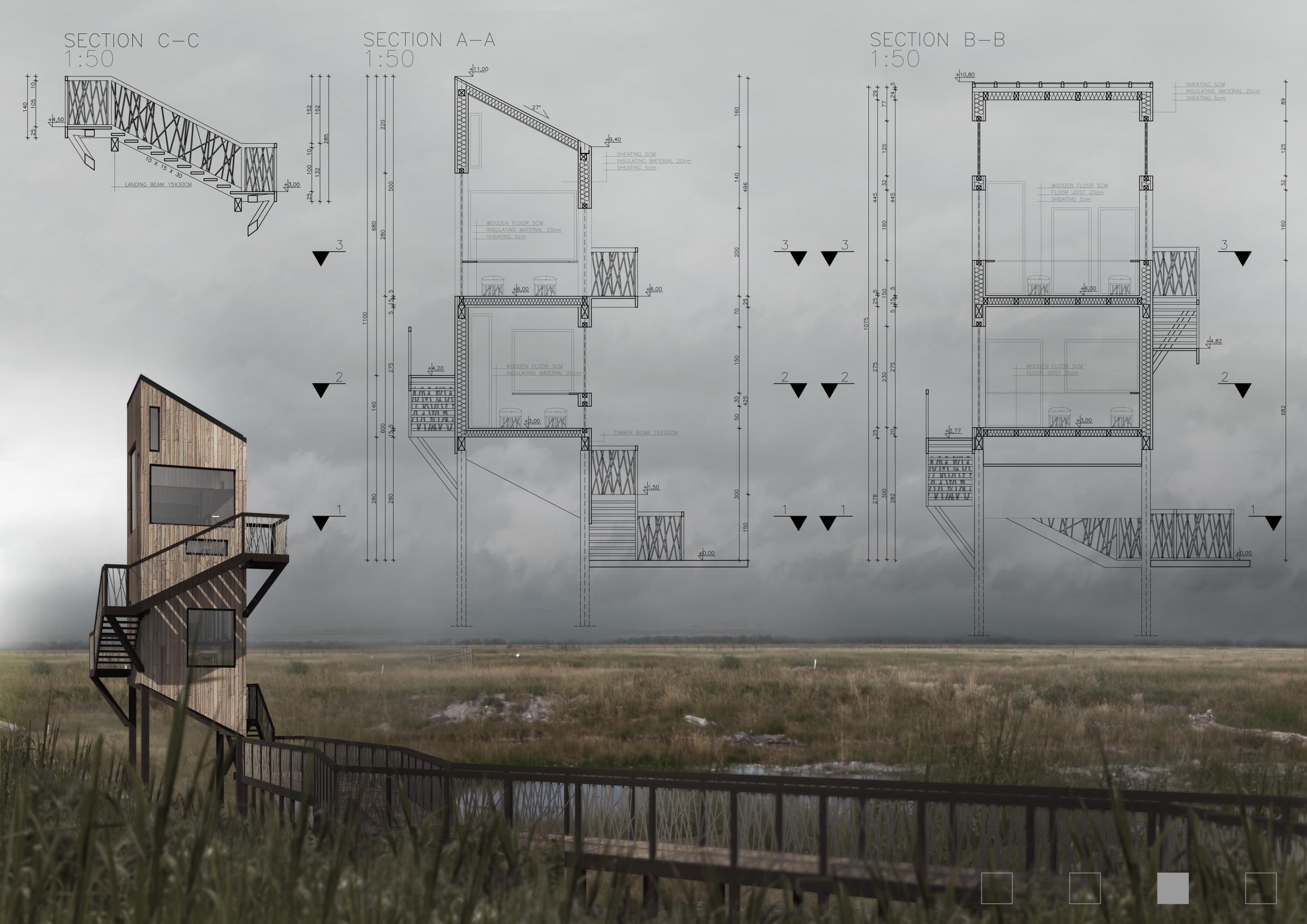 Architecture projects - pare lake // Buildner