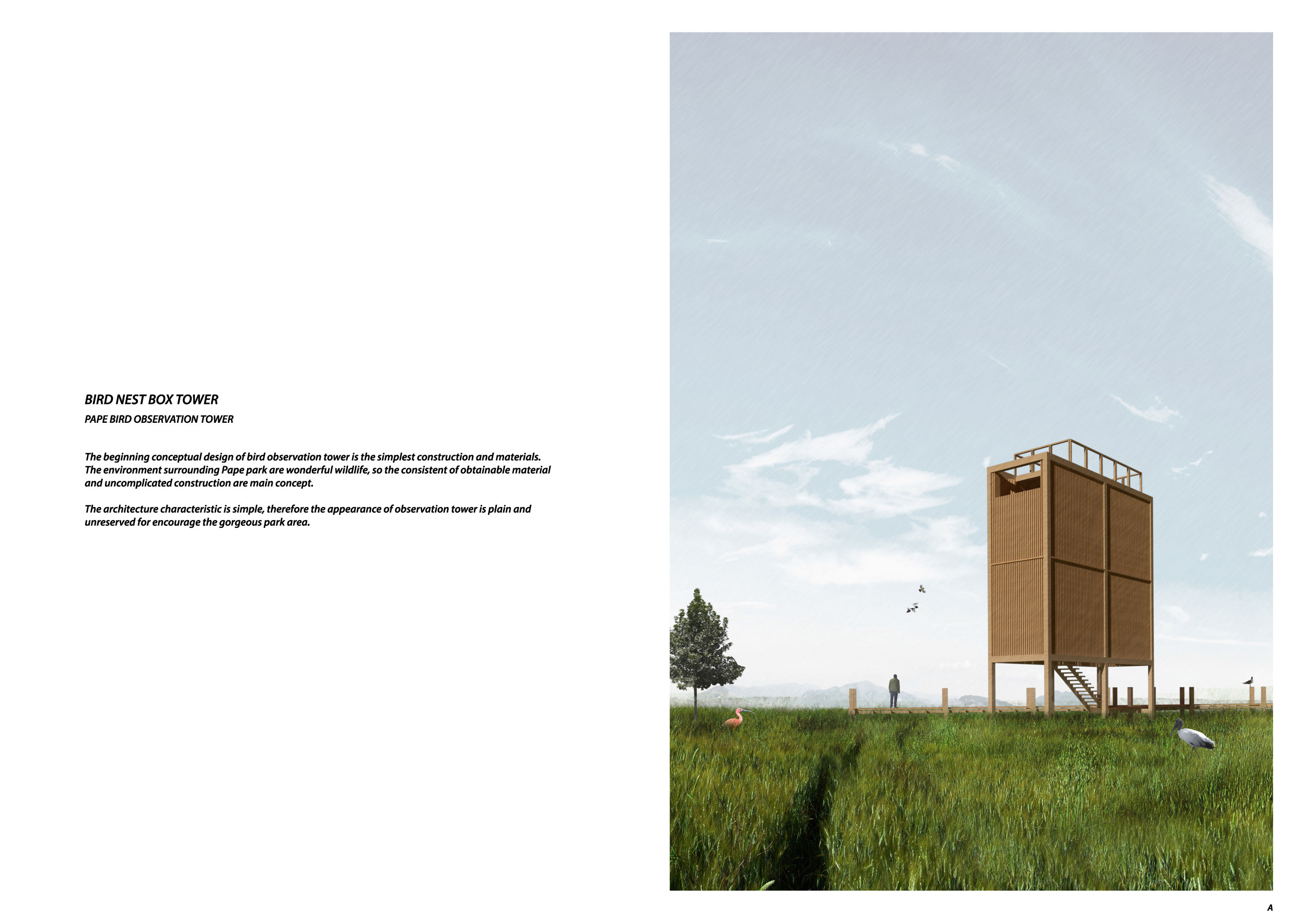 Architecture project // Nest-Inspired Structure Featuring Charred ...