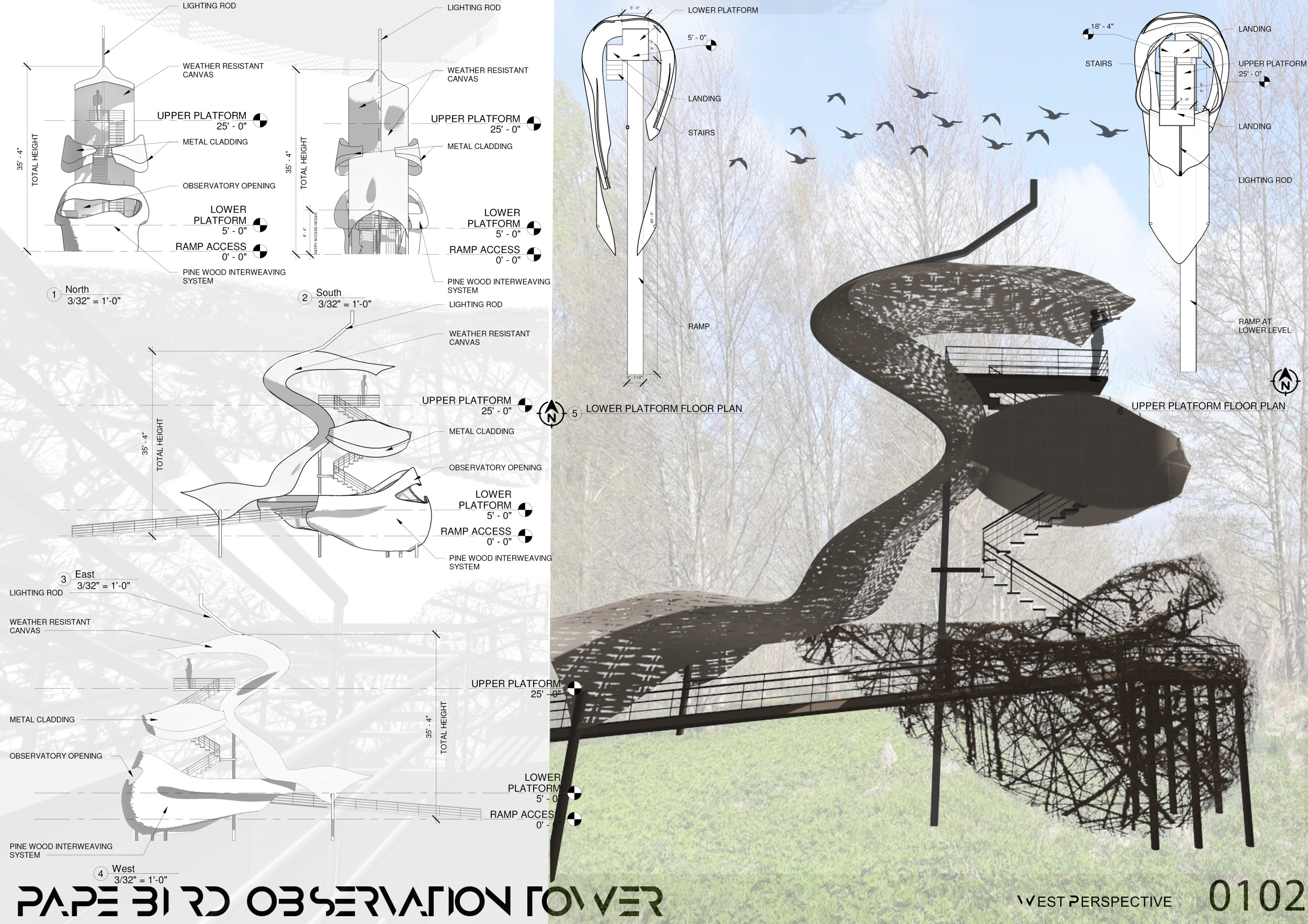 Architecture project // Reclaimed Wood and Weather-Resistant Canvas ...