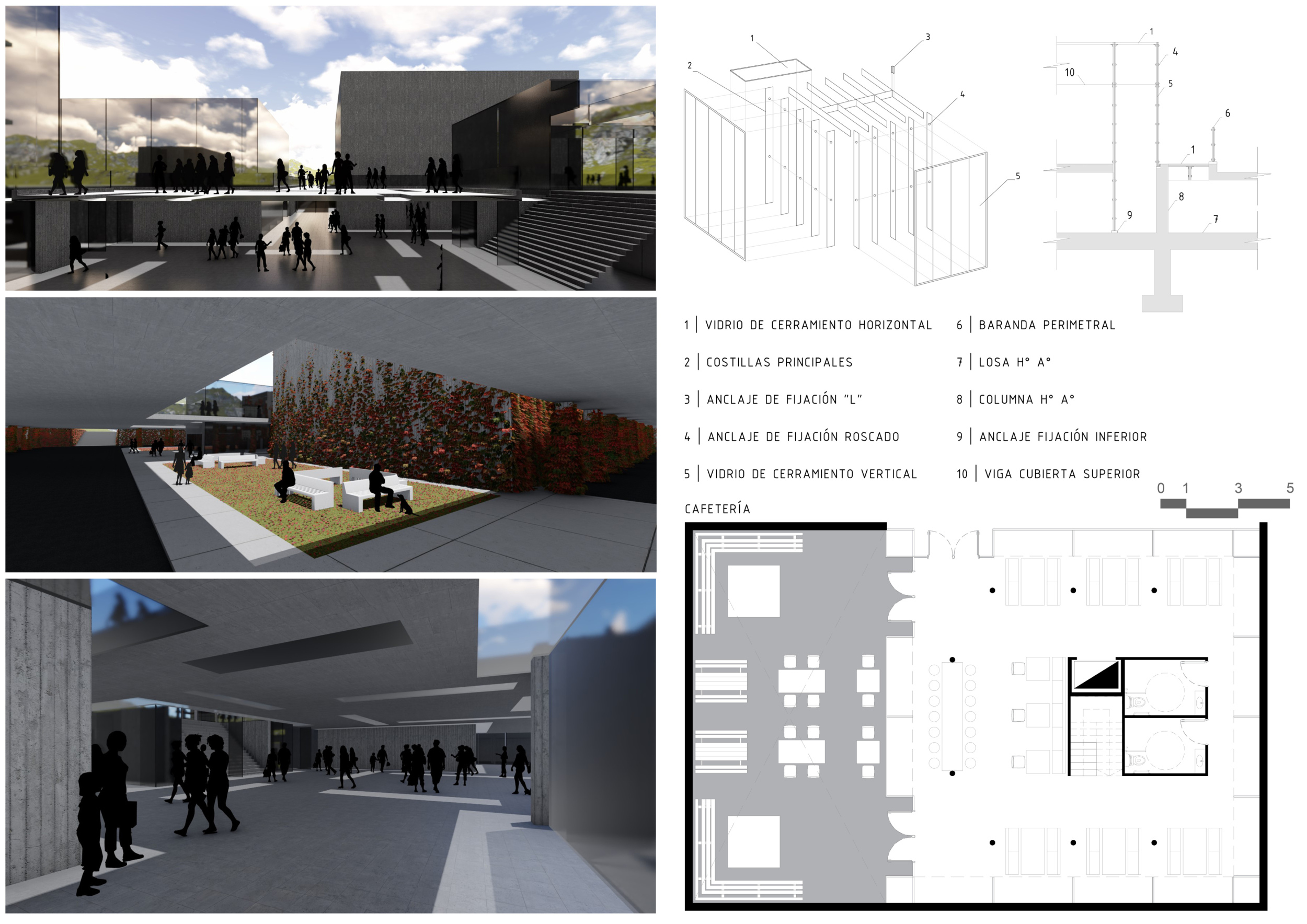Architecture project // Glass Volumes Integrating Natural Landscapes ...