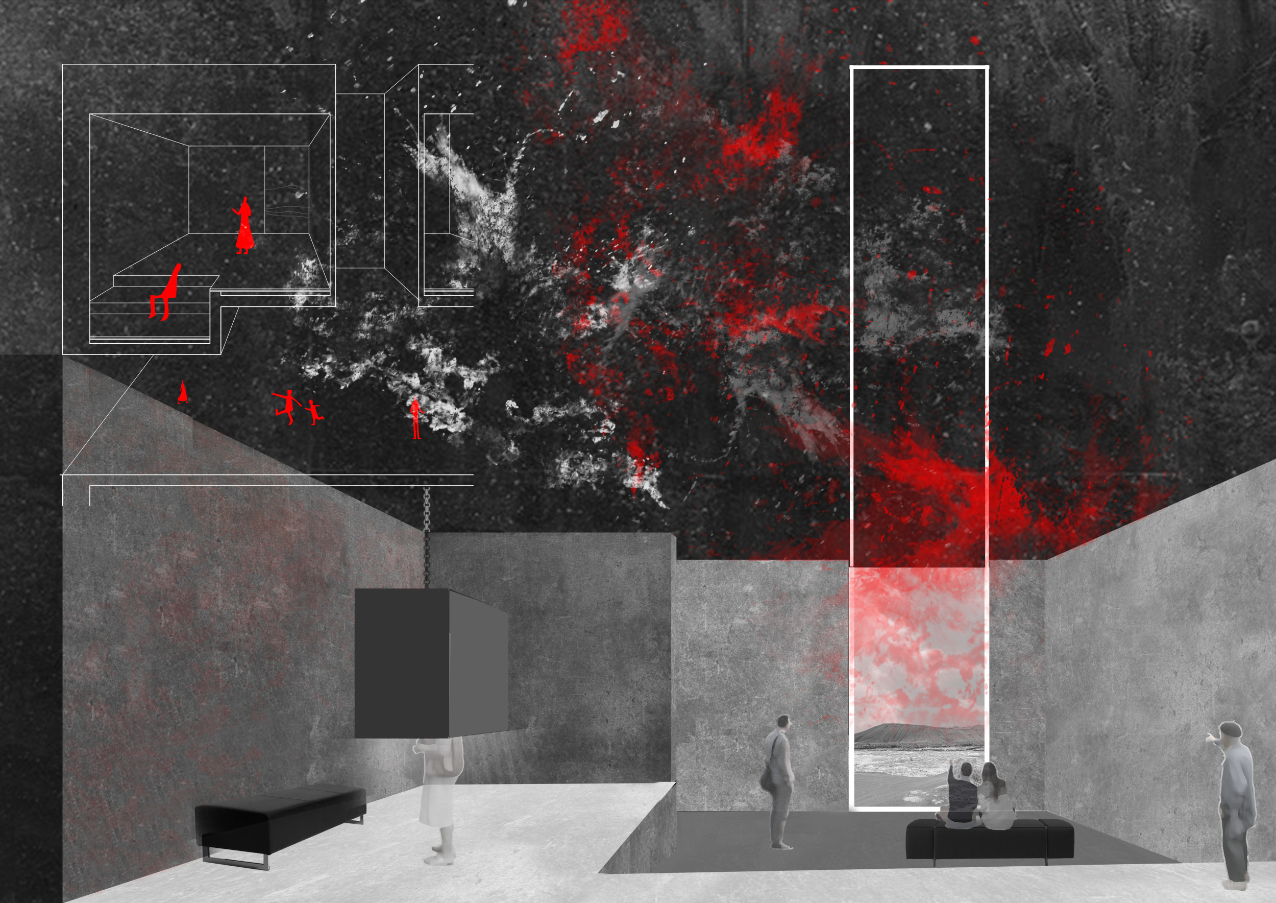 Architecture project // Exploring Tectonic Forces Through Spatial ...