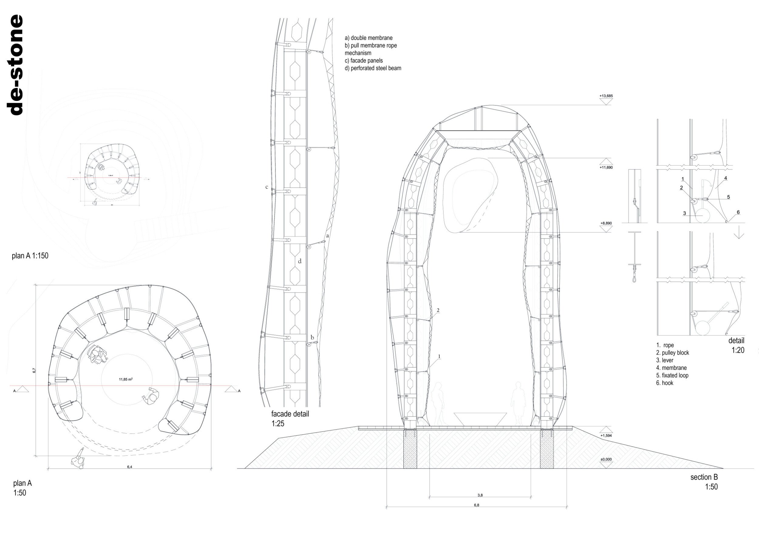 Architecture project // Geological Inspiration with 3d Printed ...
