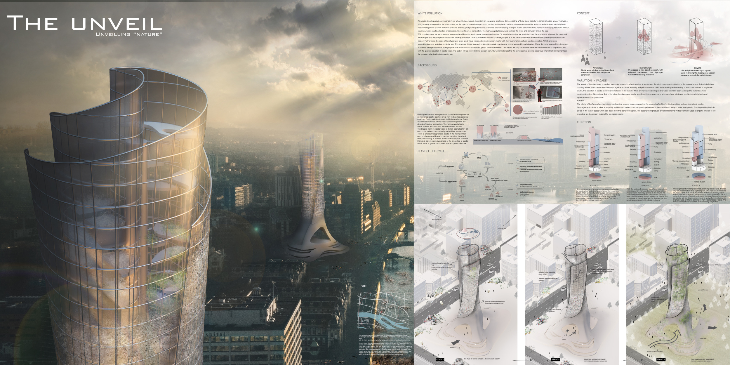 Architecture project // Biodegradable Plastic Integration in Urban ...
