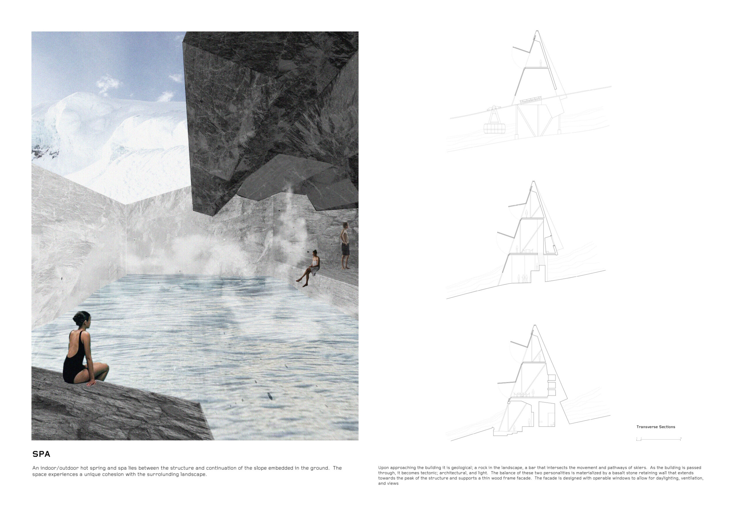 Architecture project // Basalt and Cross-Laminated Timber Structure ...