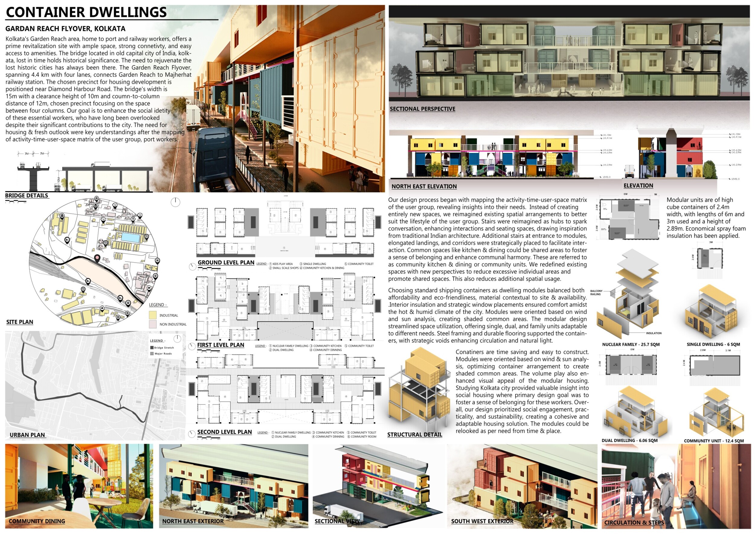 Architecture project // Reimagining Living Spaces with Recycled ...