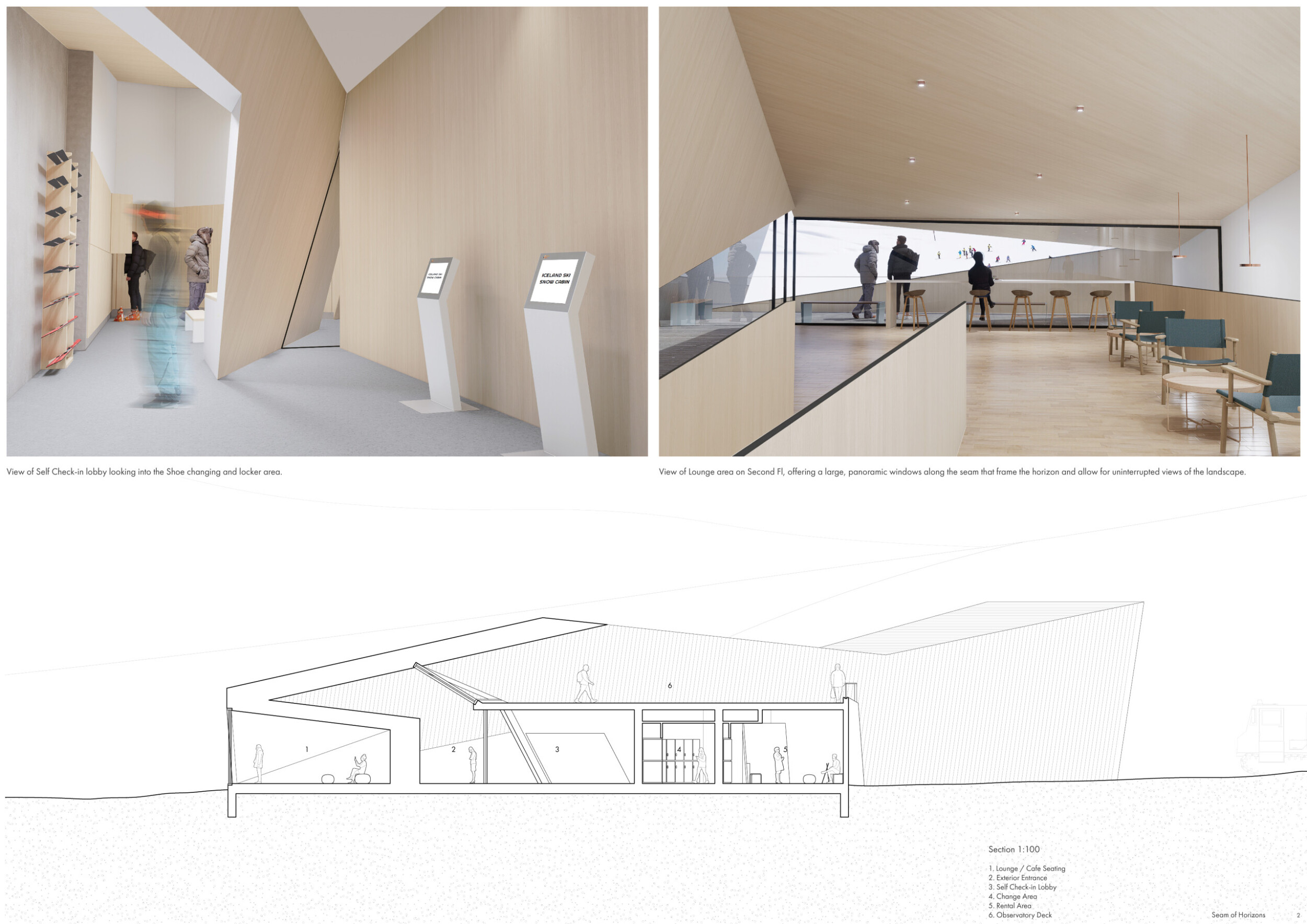 Architecture project // Employing Corrugated Wood Cladding and Angular ...