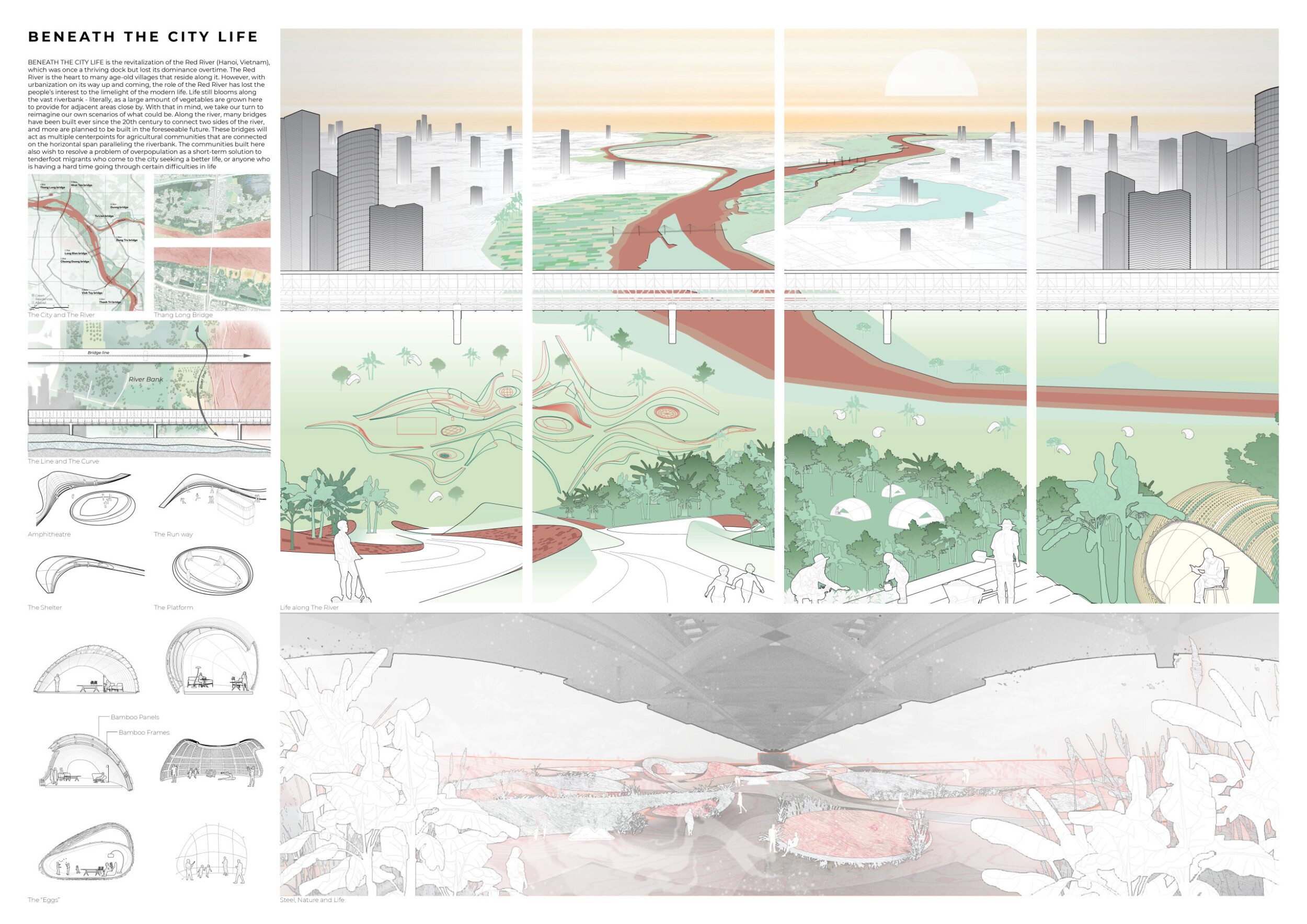 Architecture project // Bamboo Shelters Embracing Nature Through ...