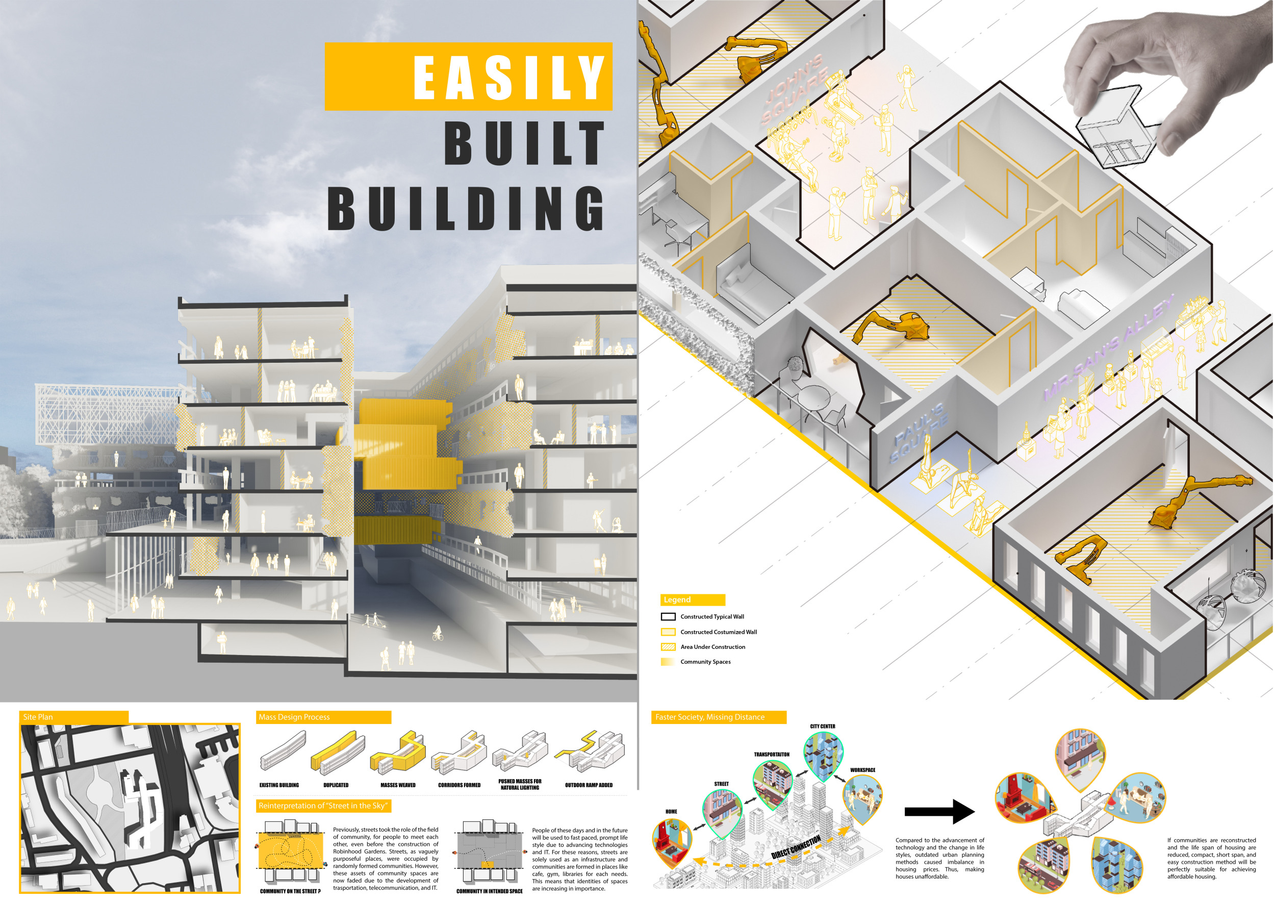 Architecture project // Linen Walls and Green Roofs Create a Flexible ...