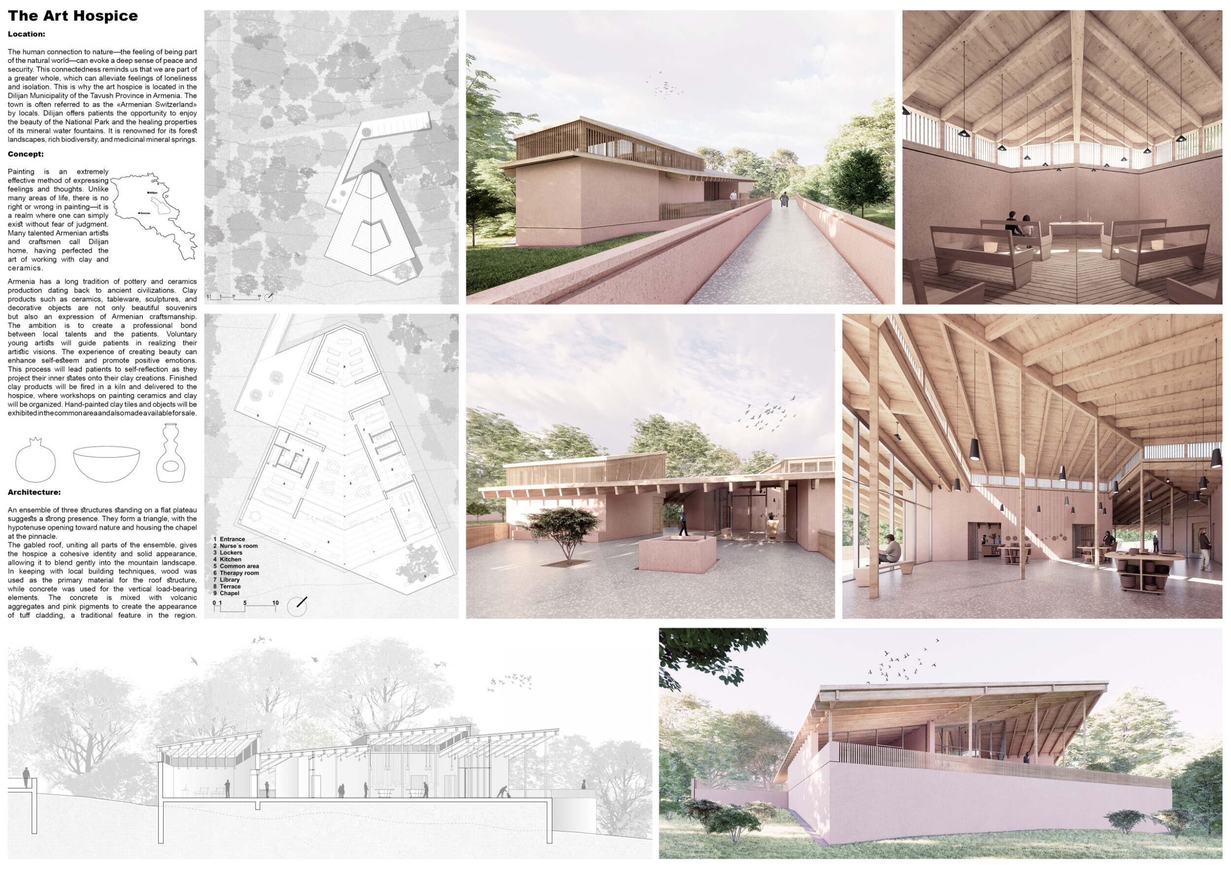 Architecture project // Clay Plaster and Natural Light Enhance a ...
