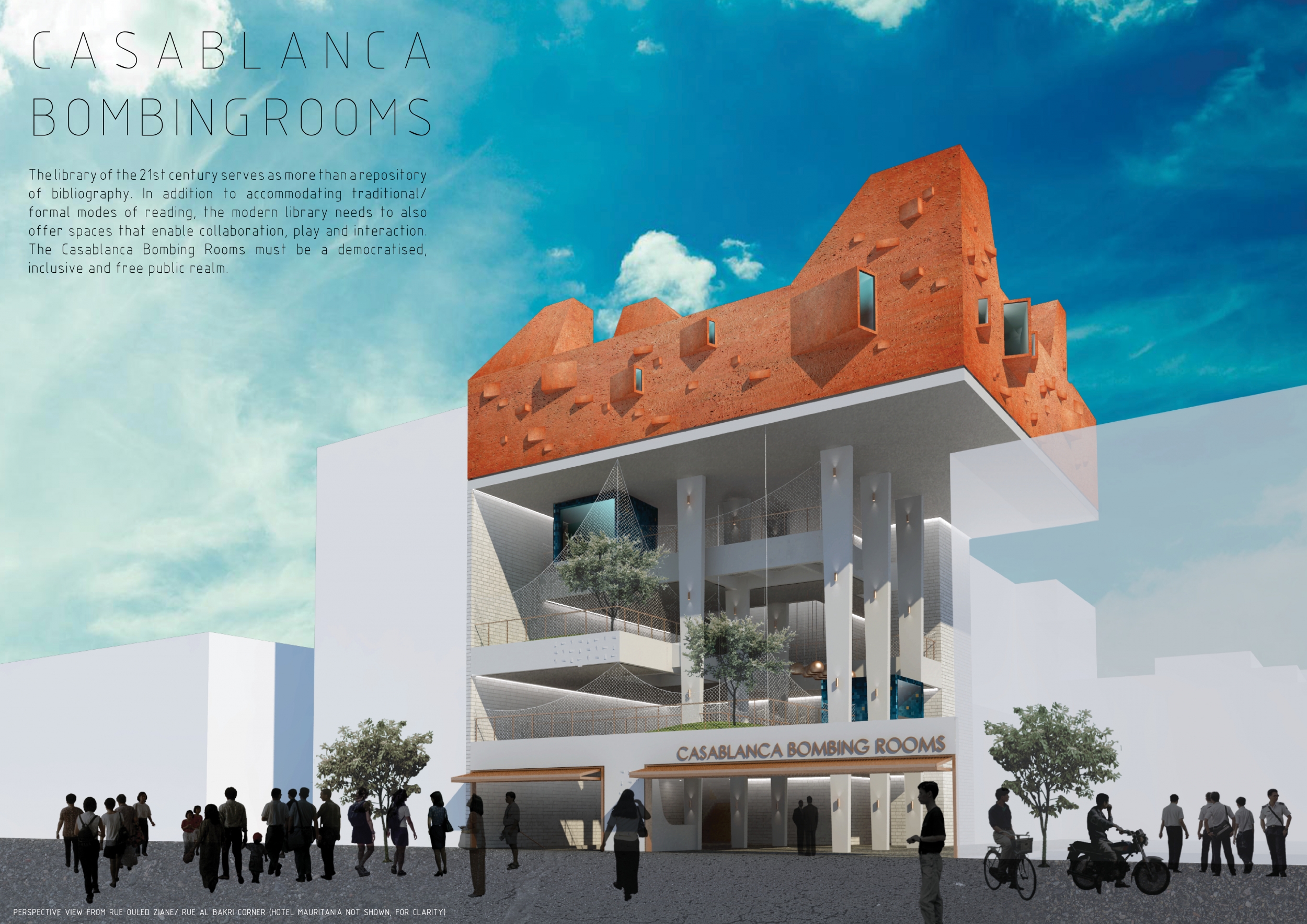 Architecture project // Subterranean Exhibits Enclosed in Compressed ...