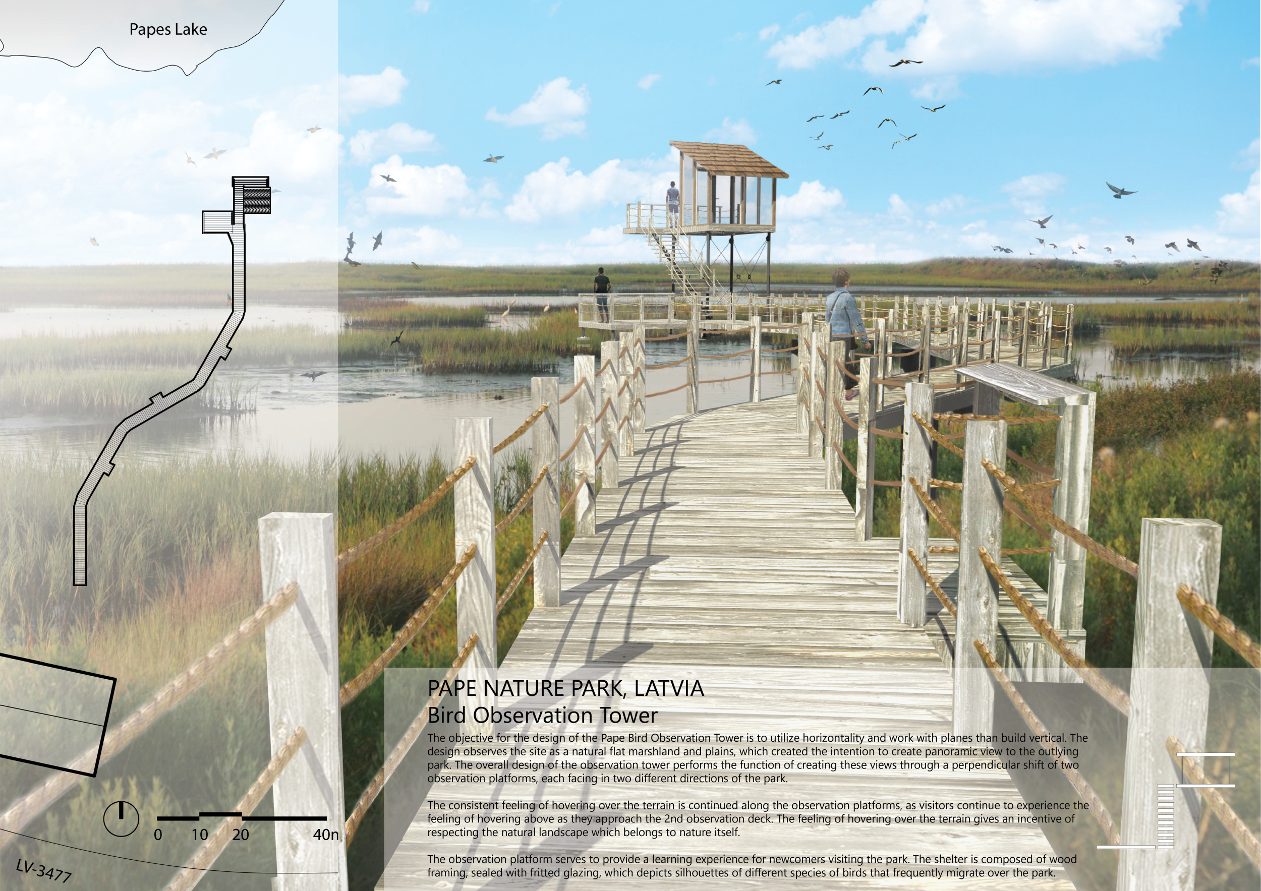 Architecture project // Elevated Observation Decks with Local Timber ...