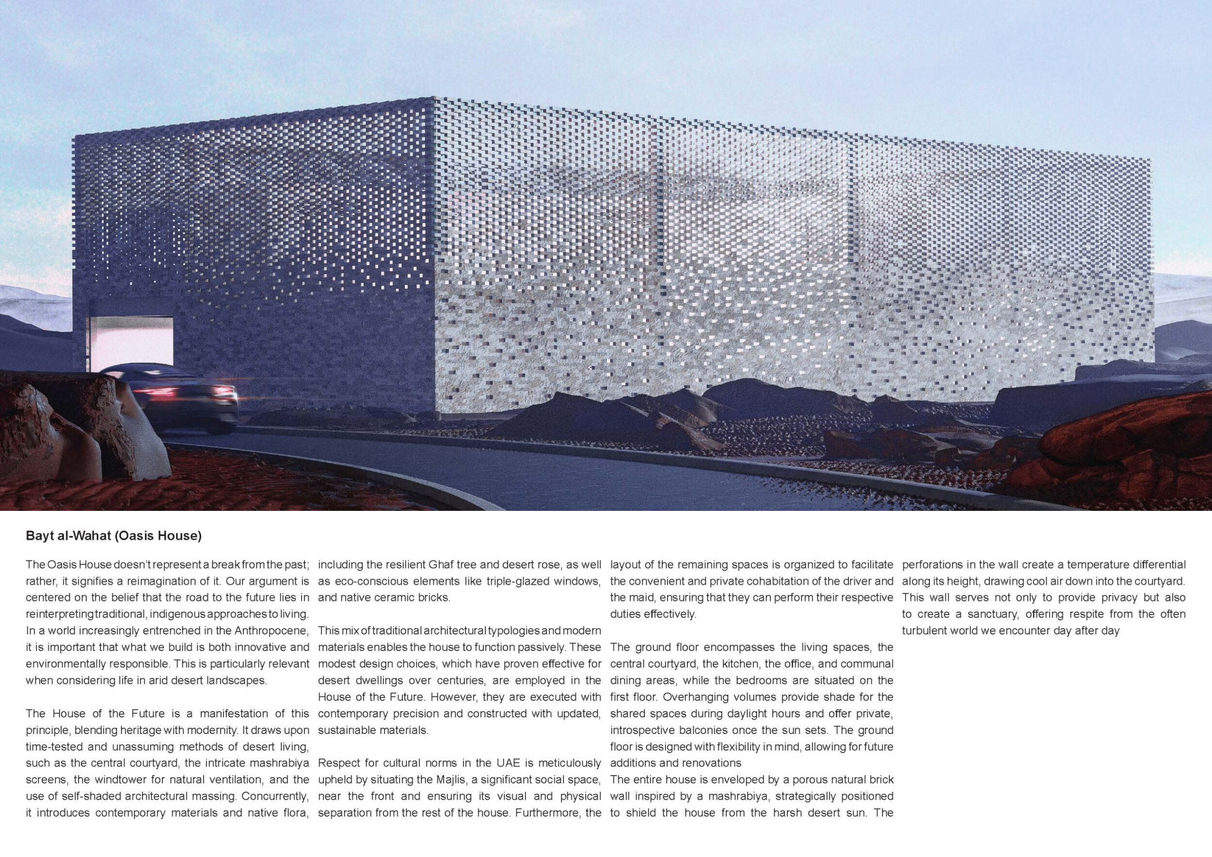 Architecture project // Passive Cooling Design Utilizing Perforated ...
