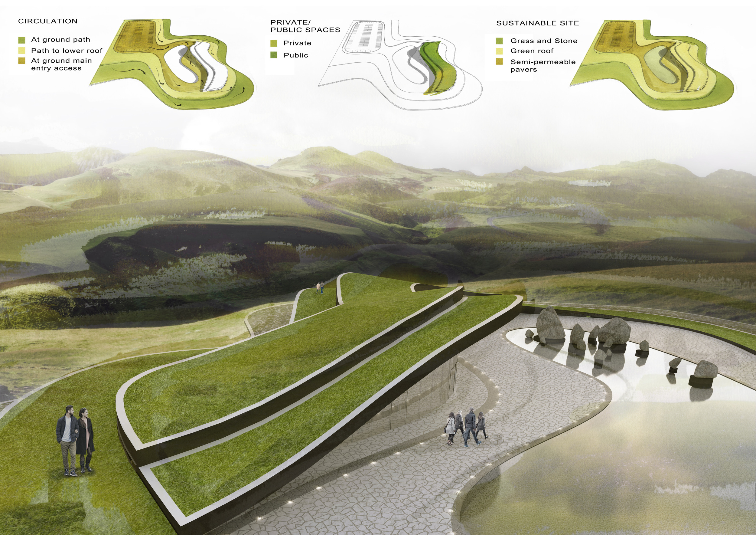 Architecture project // Curvilinear Forms and Semi-Permeable Surfaces ...