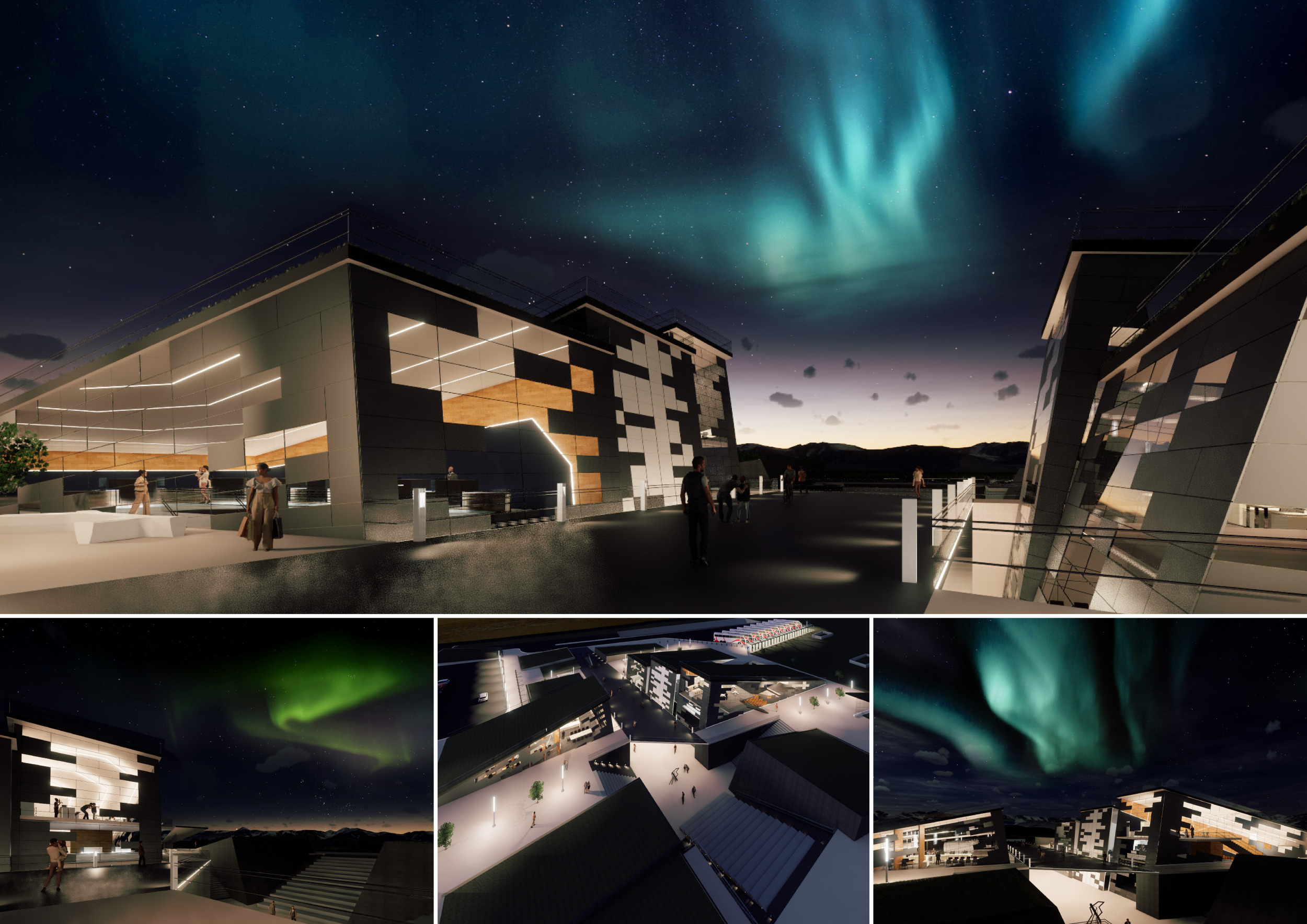 Architecture project // Basalt Tiles and Green Roofs in a Volcanic ...