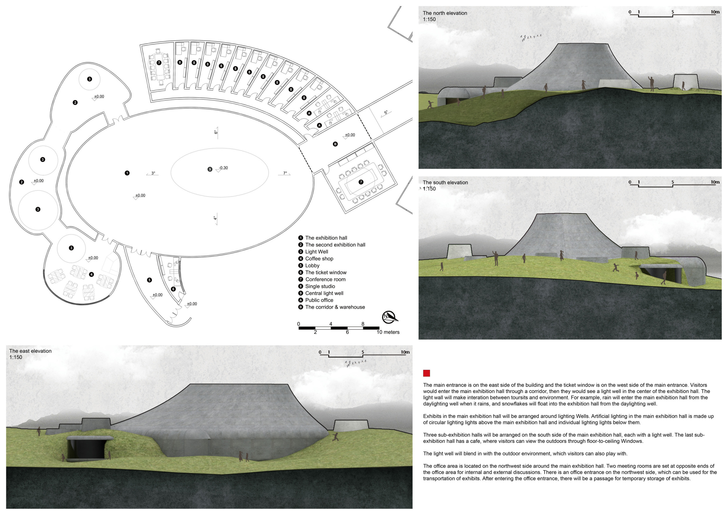 Architecture project // Light Wells and Subterranean Spaces in ...