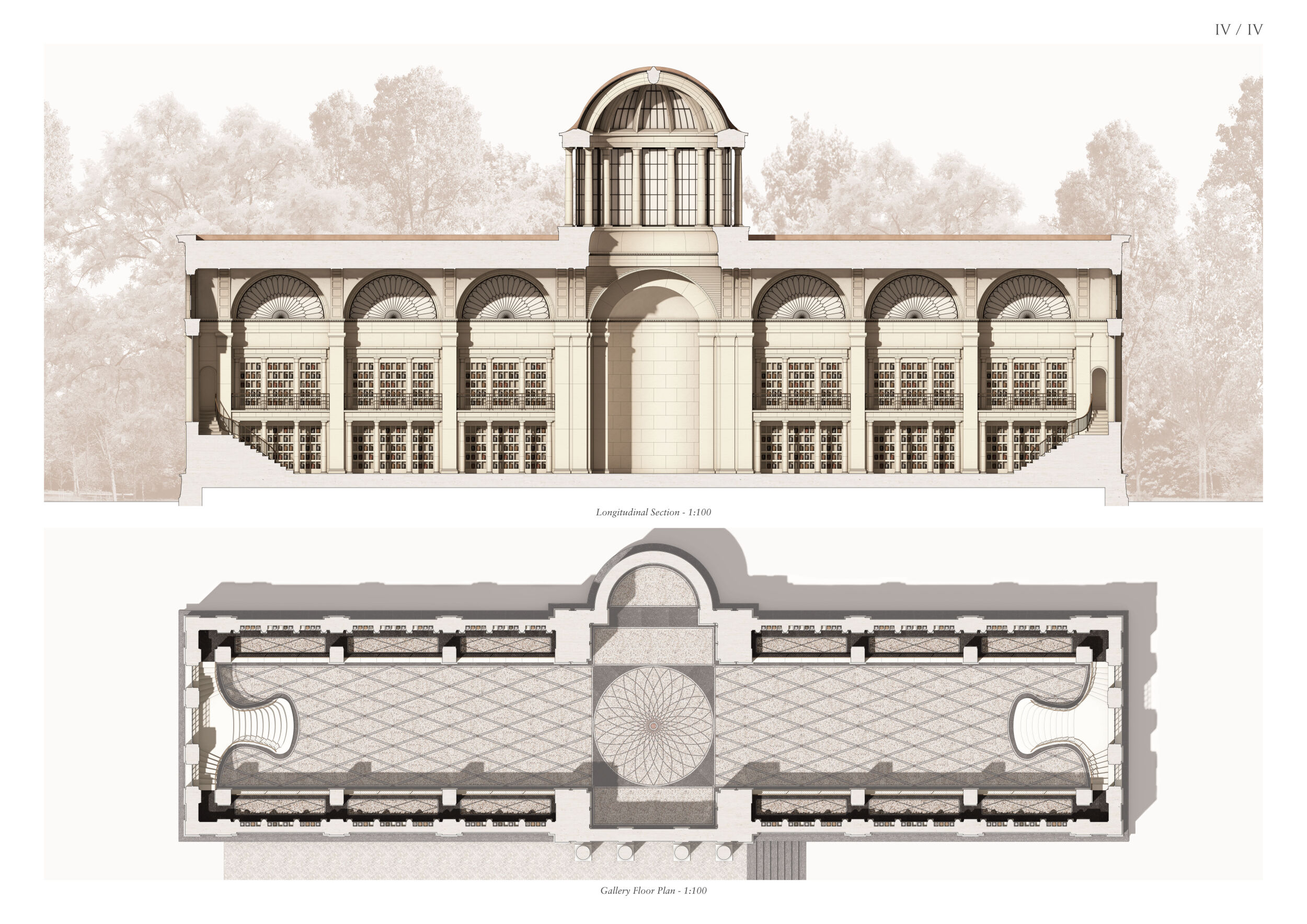 Architecture project // Groin Vaults and Basalt Structures in a ...