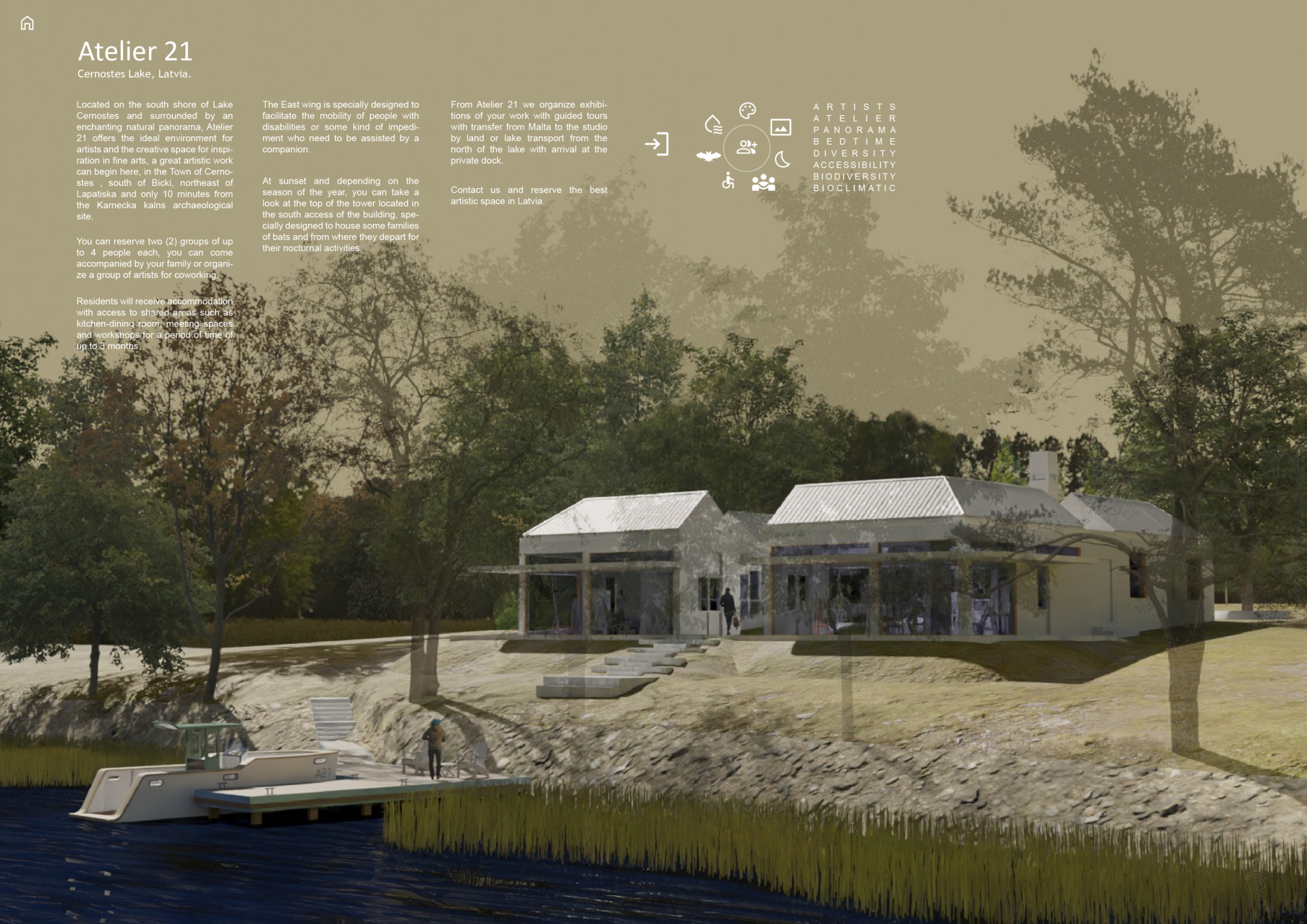Architecture project // Bat Tower and Courtyard Blend in Artistic ...
