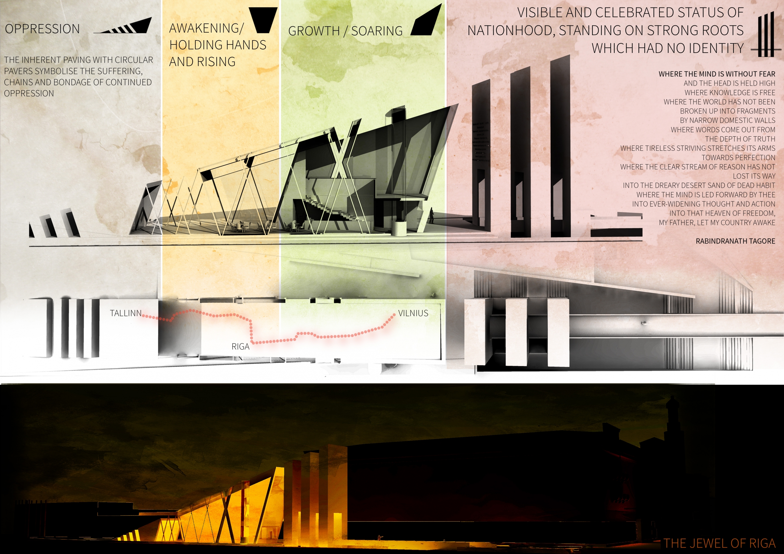 Architecture project // Curved Reinforced Concrete Forms Embrace ...