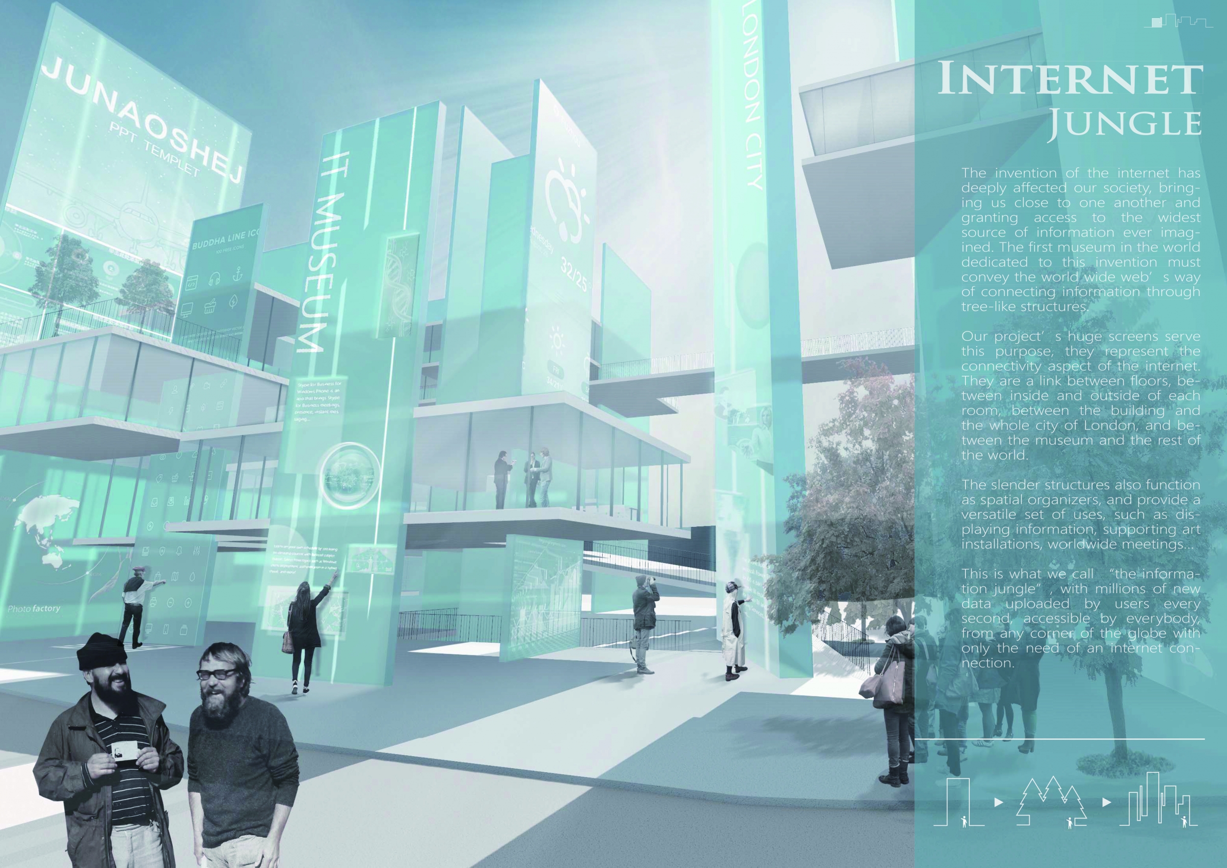 Architecture project // Vertical Structures Crafted from Glass and ...