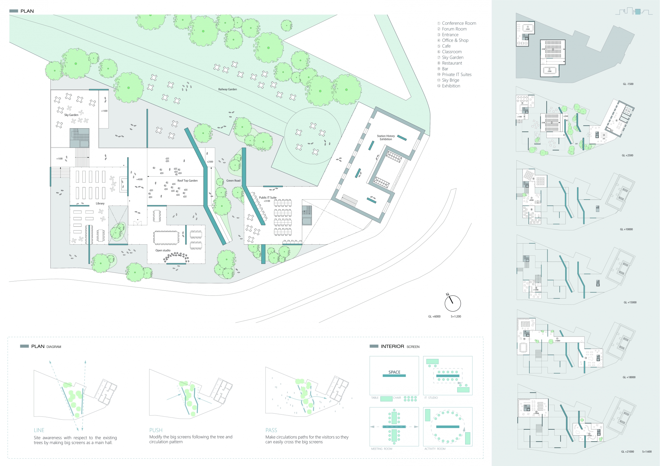 Architecture project // Vertical Structures Crafted from Glass and ...