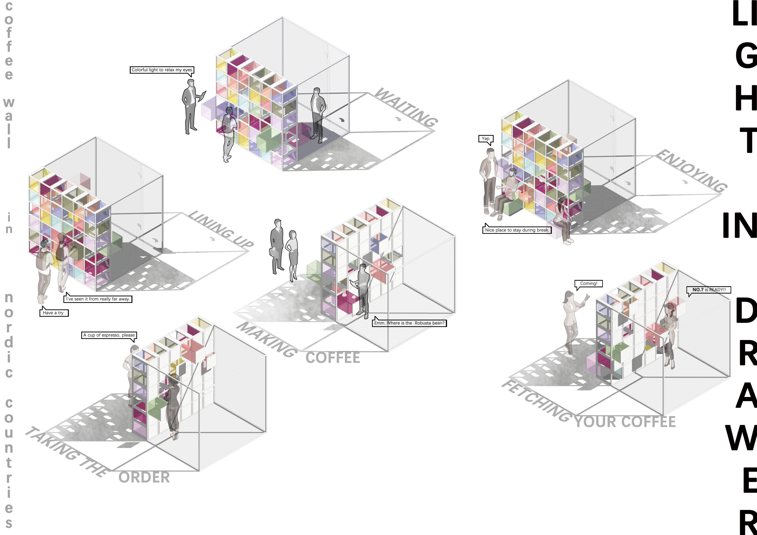 Architecture project // Colorful Light and Community Engagement in a ...