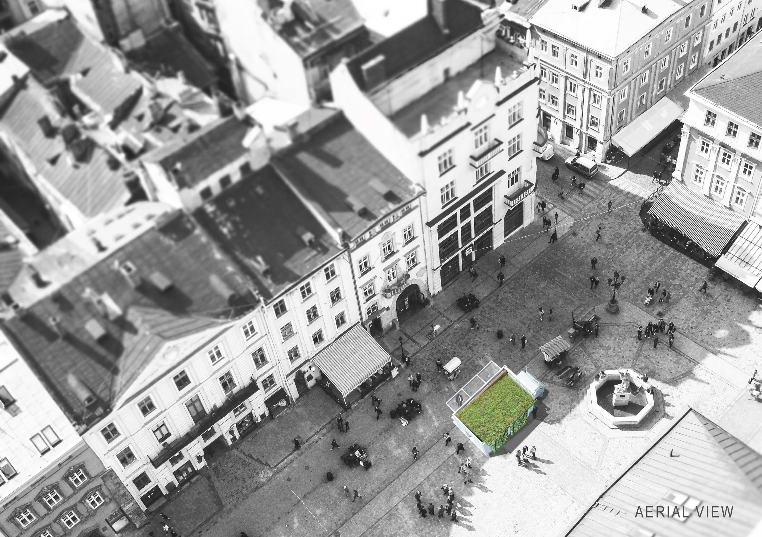 Architecture project // Herb Garden Integrated with Water Filtration in ...