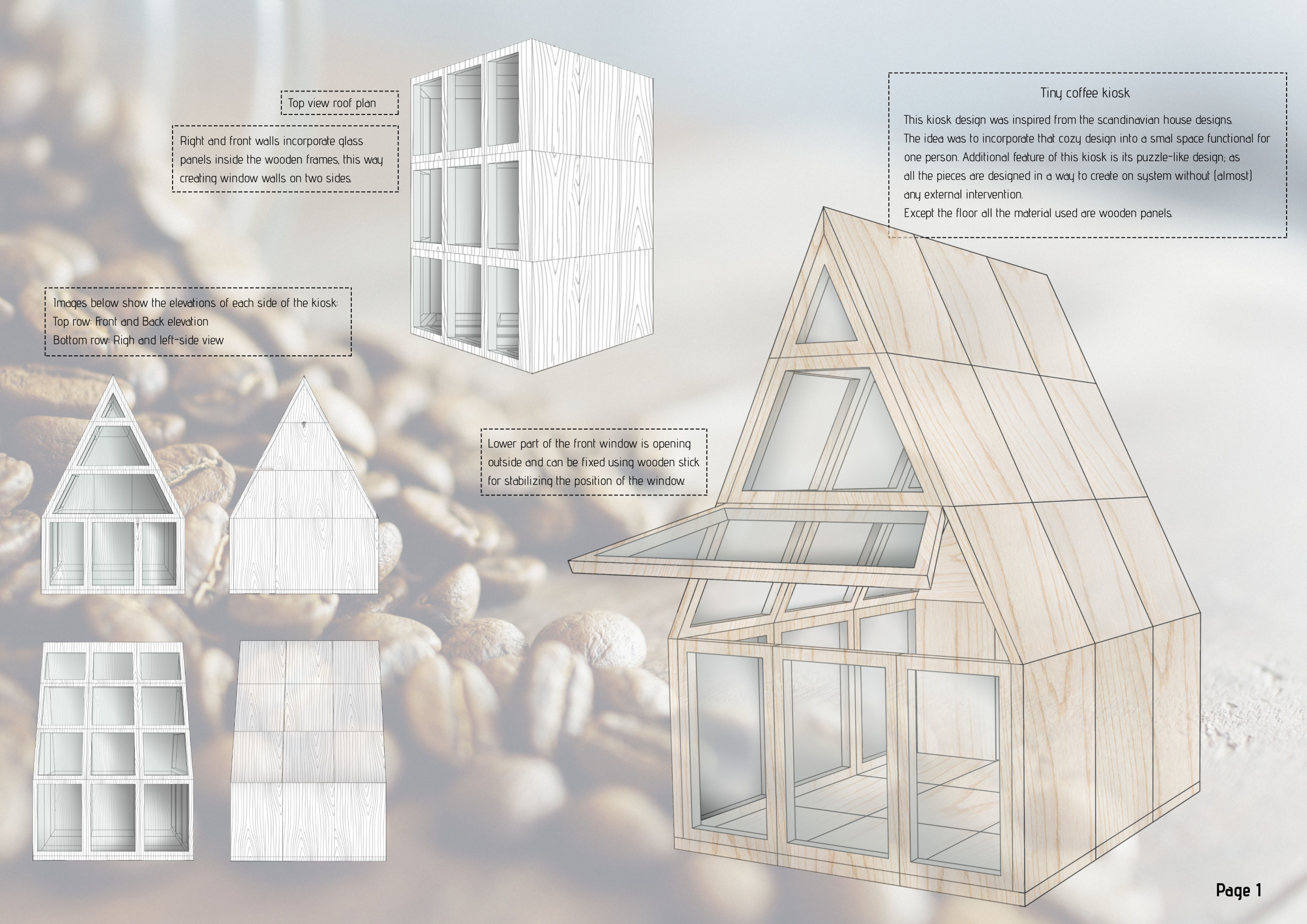 Architecture projects - kiosk // Buildner