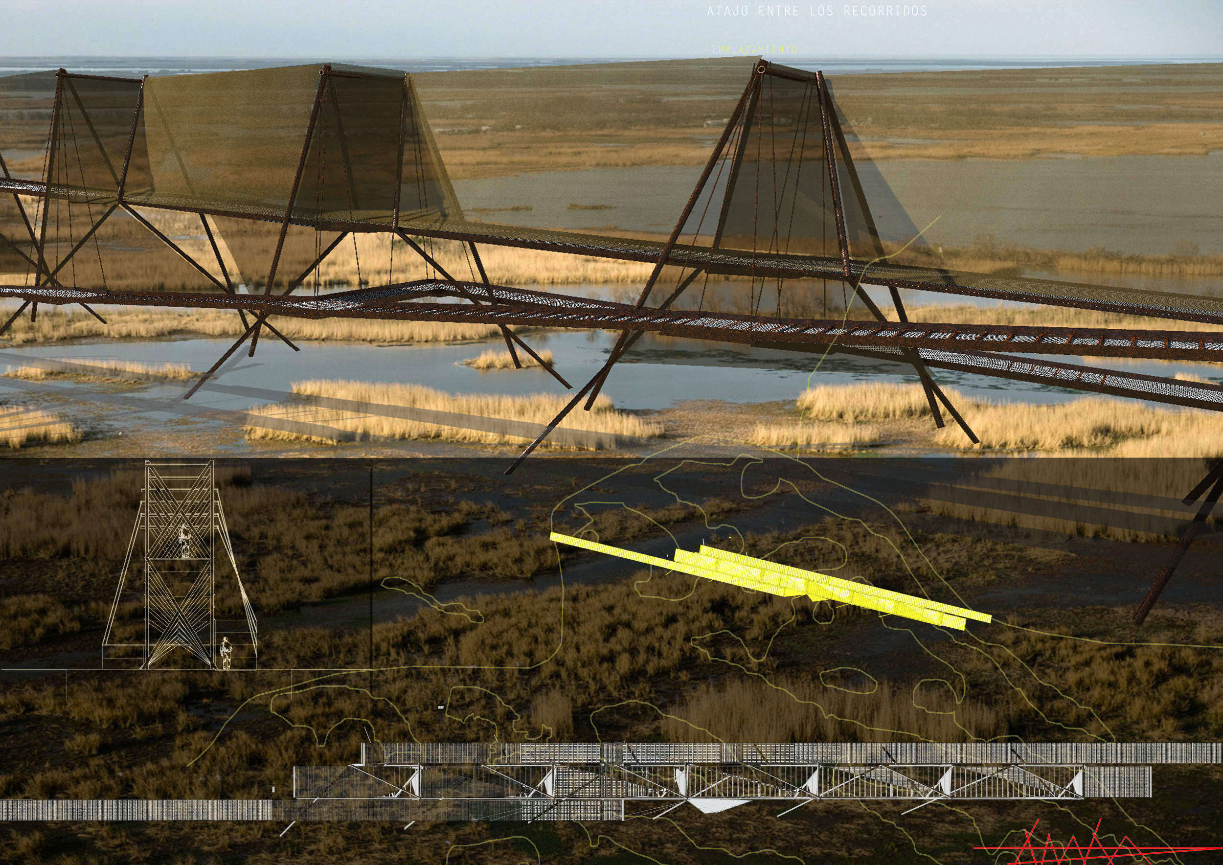 Architecture project // Cup Cloth and IPE Beams Enhancing Community ...