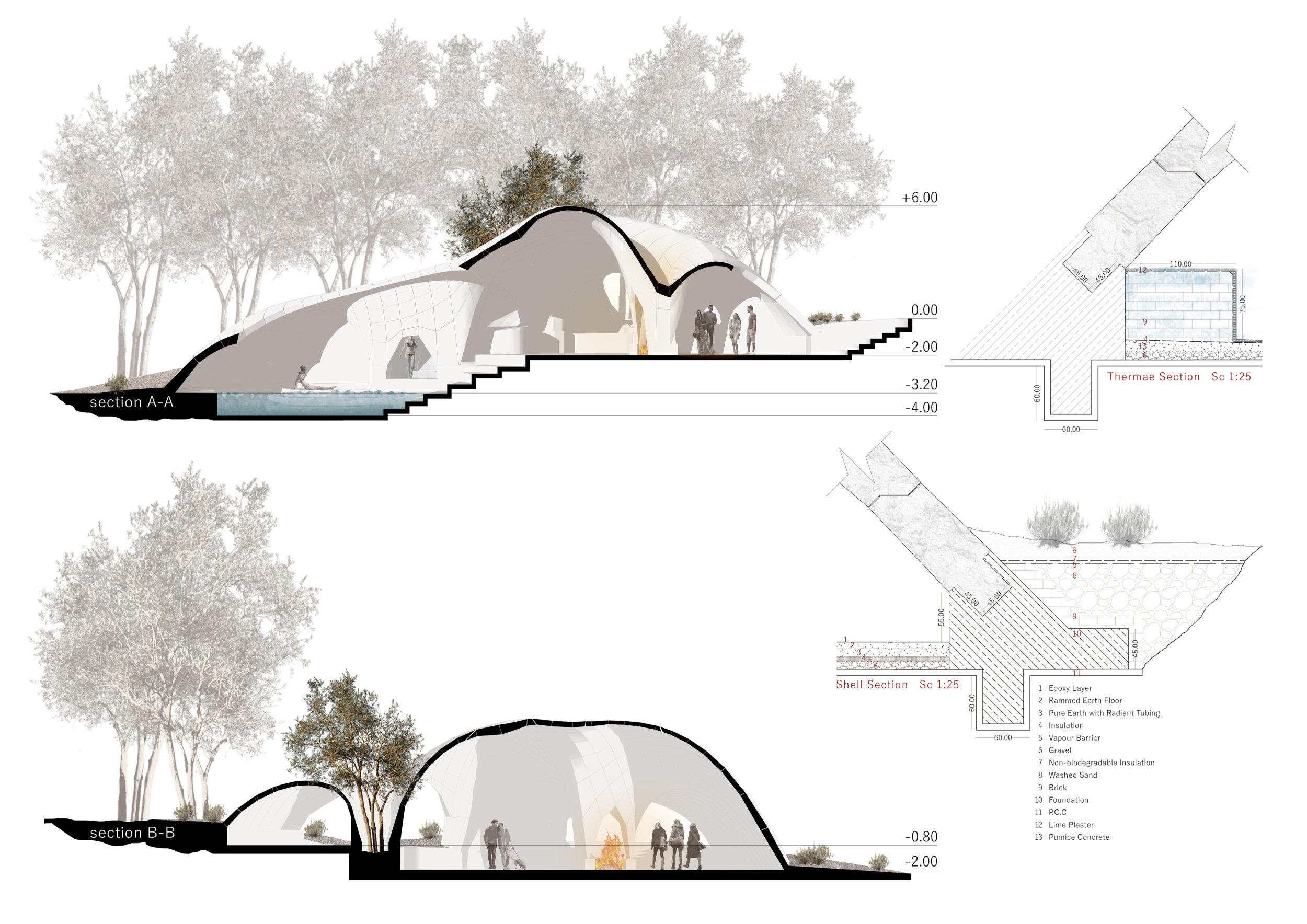 Architecture project // Rammed Earth and Epoxy Build Embraces Cultural ...