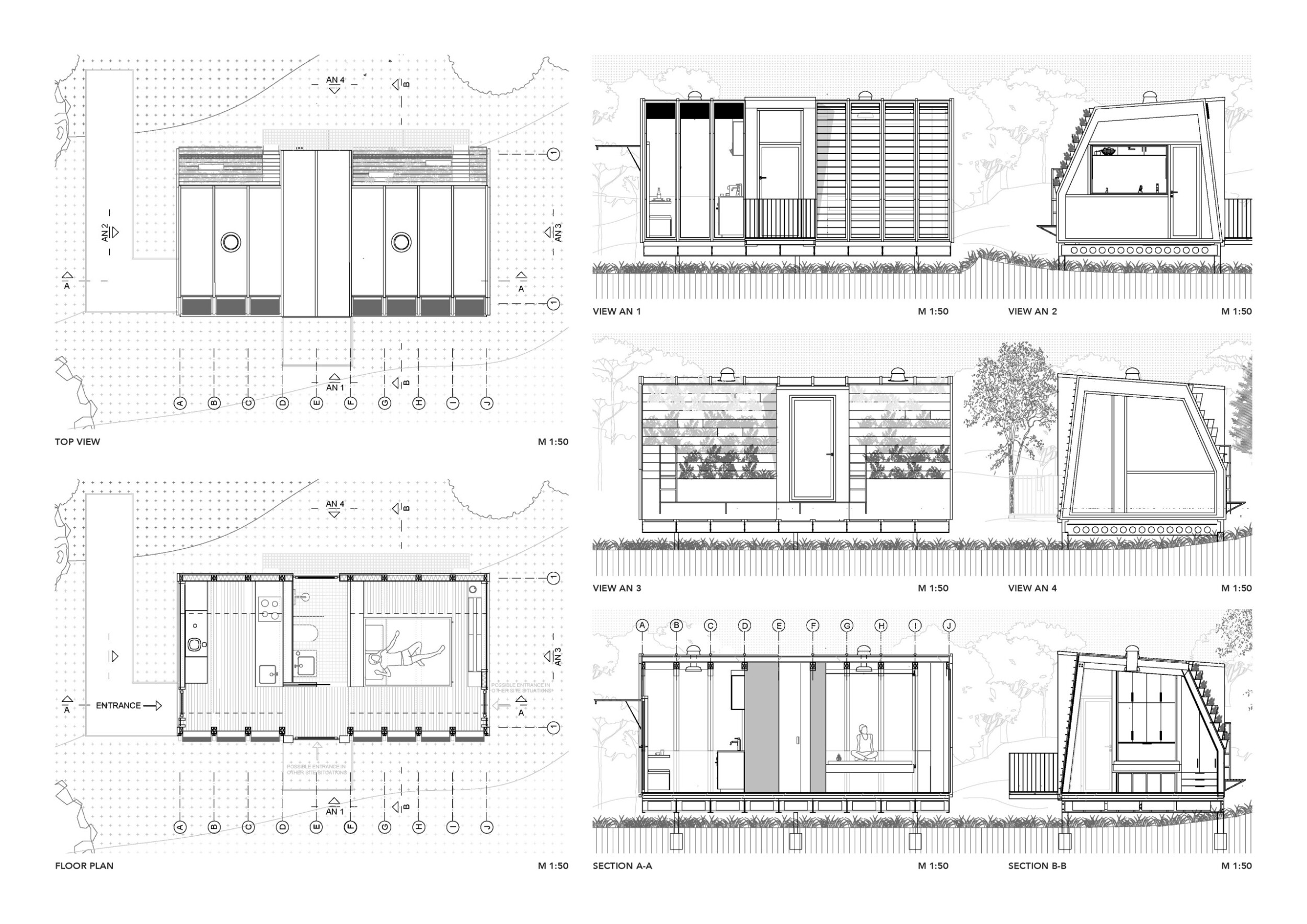 Architecture project // Plantable Facade and Rainwater Harvesting in a ...