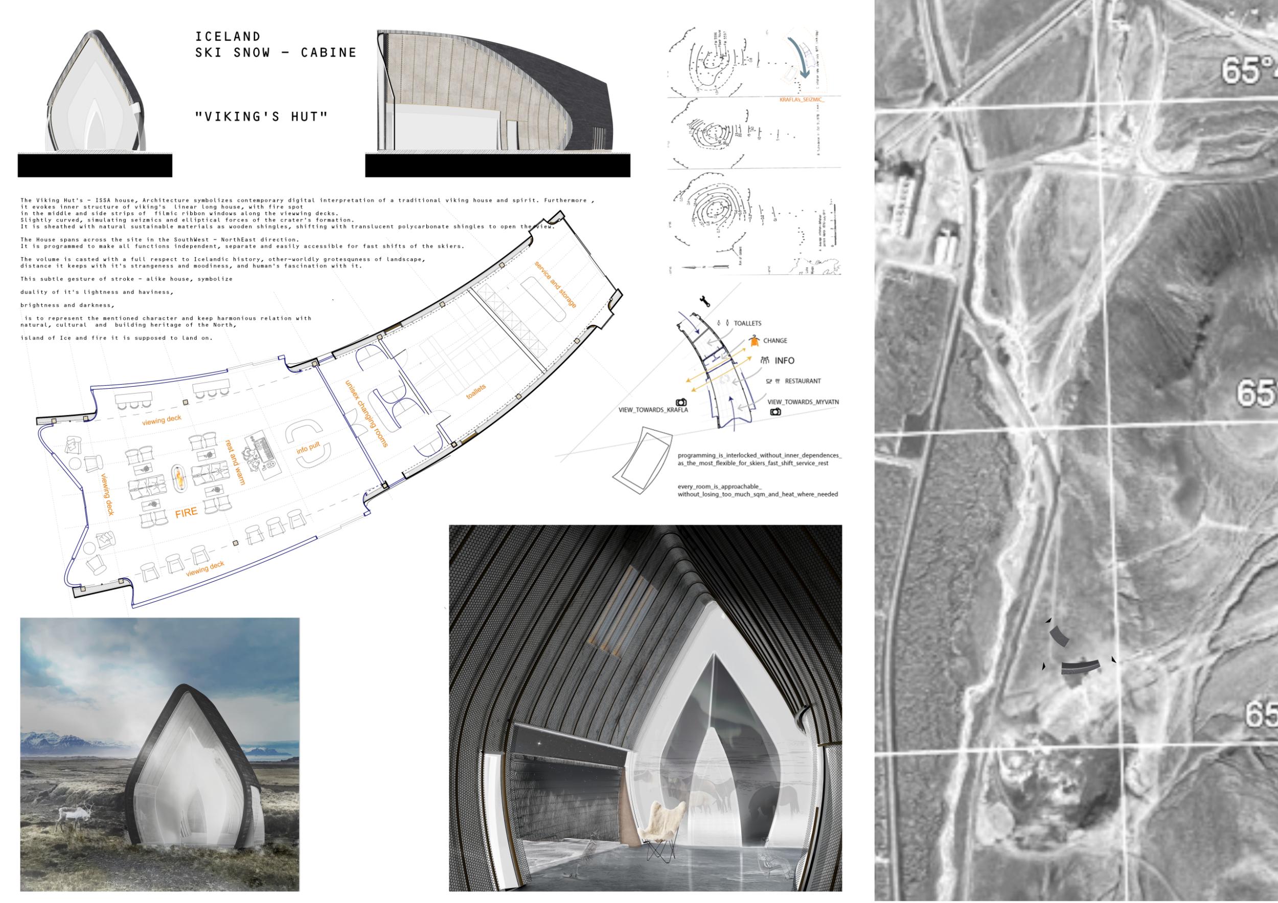 Architecture project // Teardrop Structure Crafted from Local Timber ...