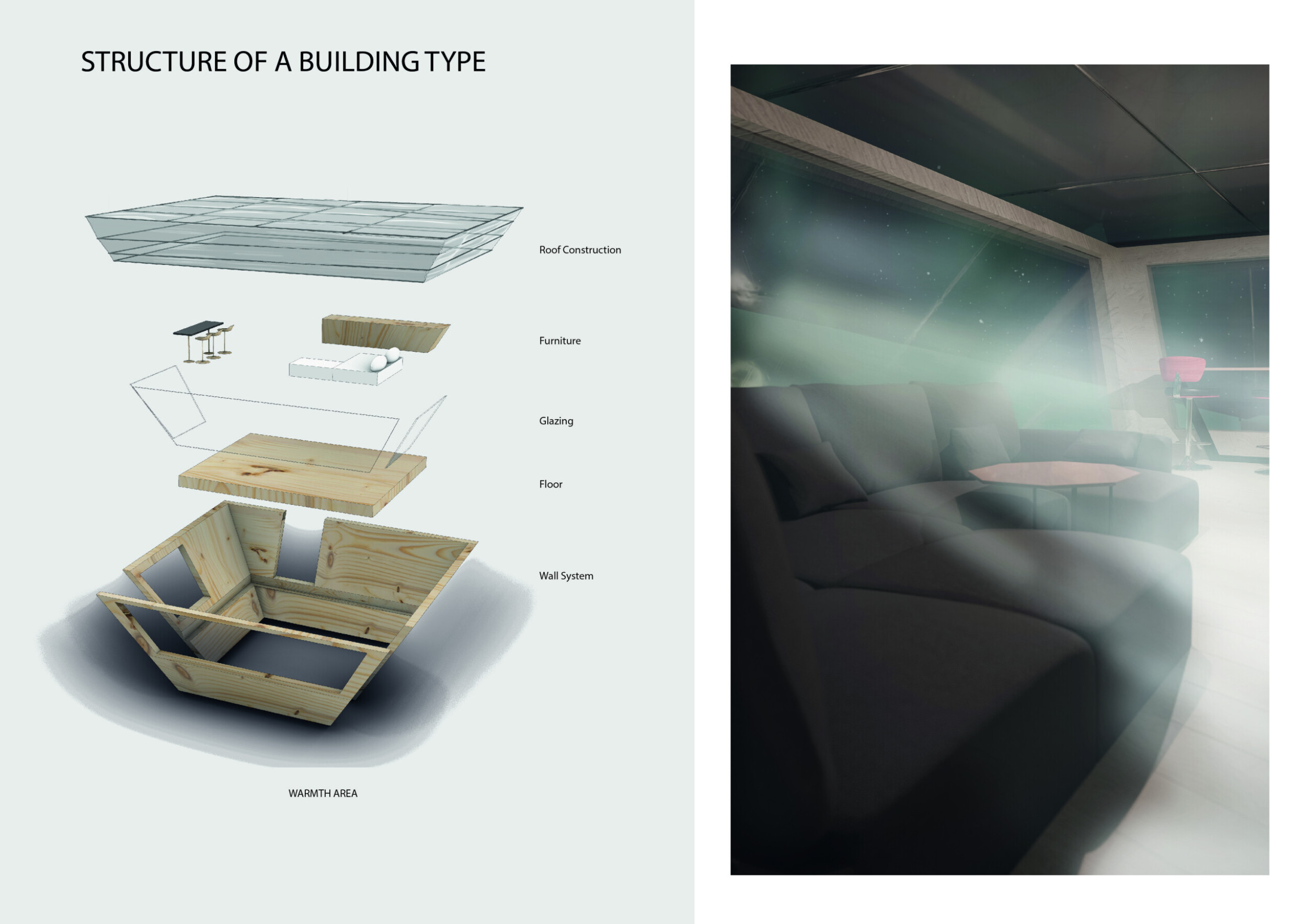 Architecture project // Dynamic Etfe Membrane Roof with Steel Framework ...